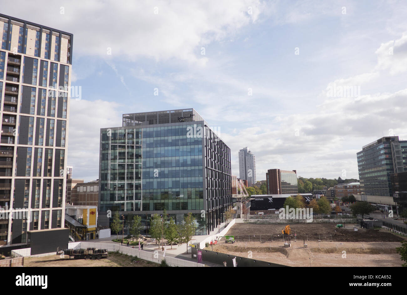Development at Ruskin Square East Croydon Greater London Stock Photo ...