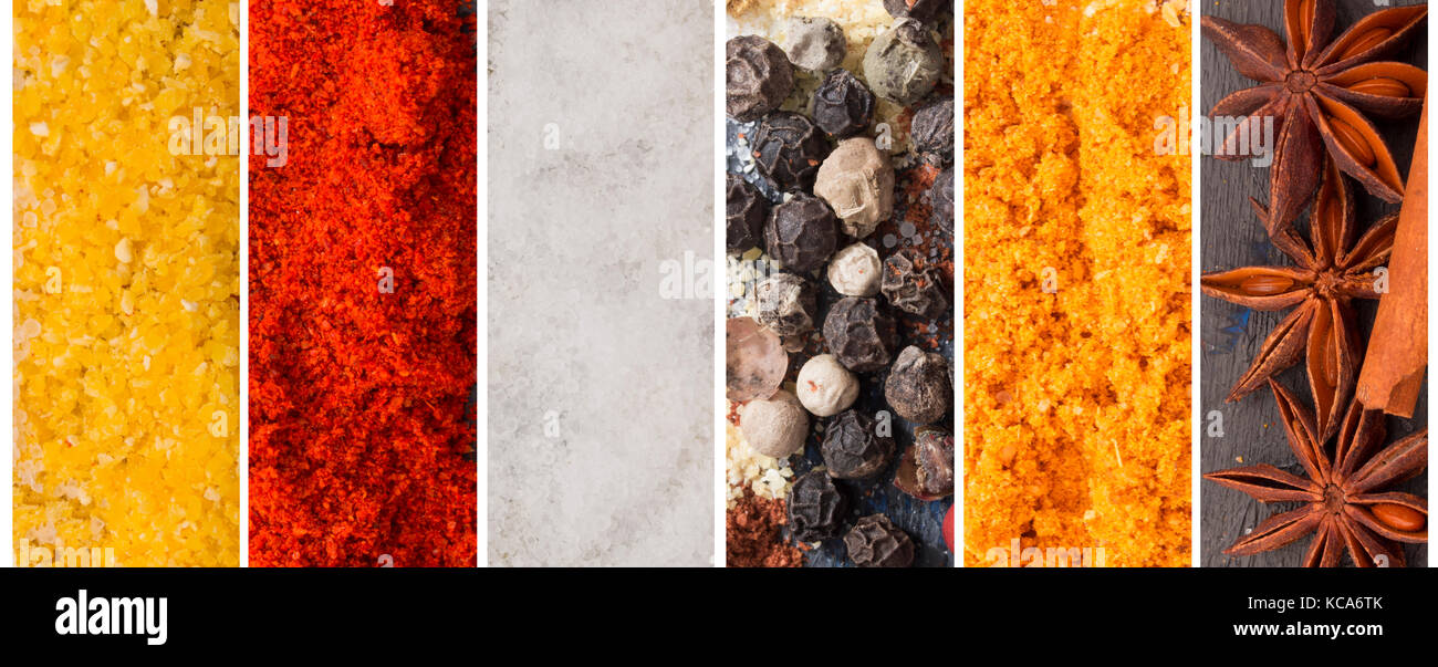 spices and herbs Stock Photo - Alamy