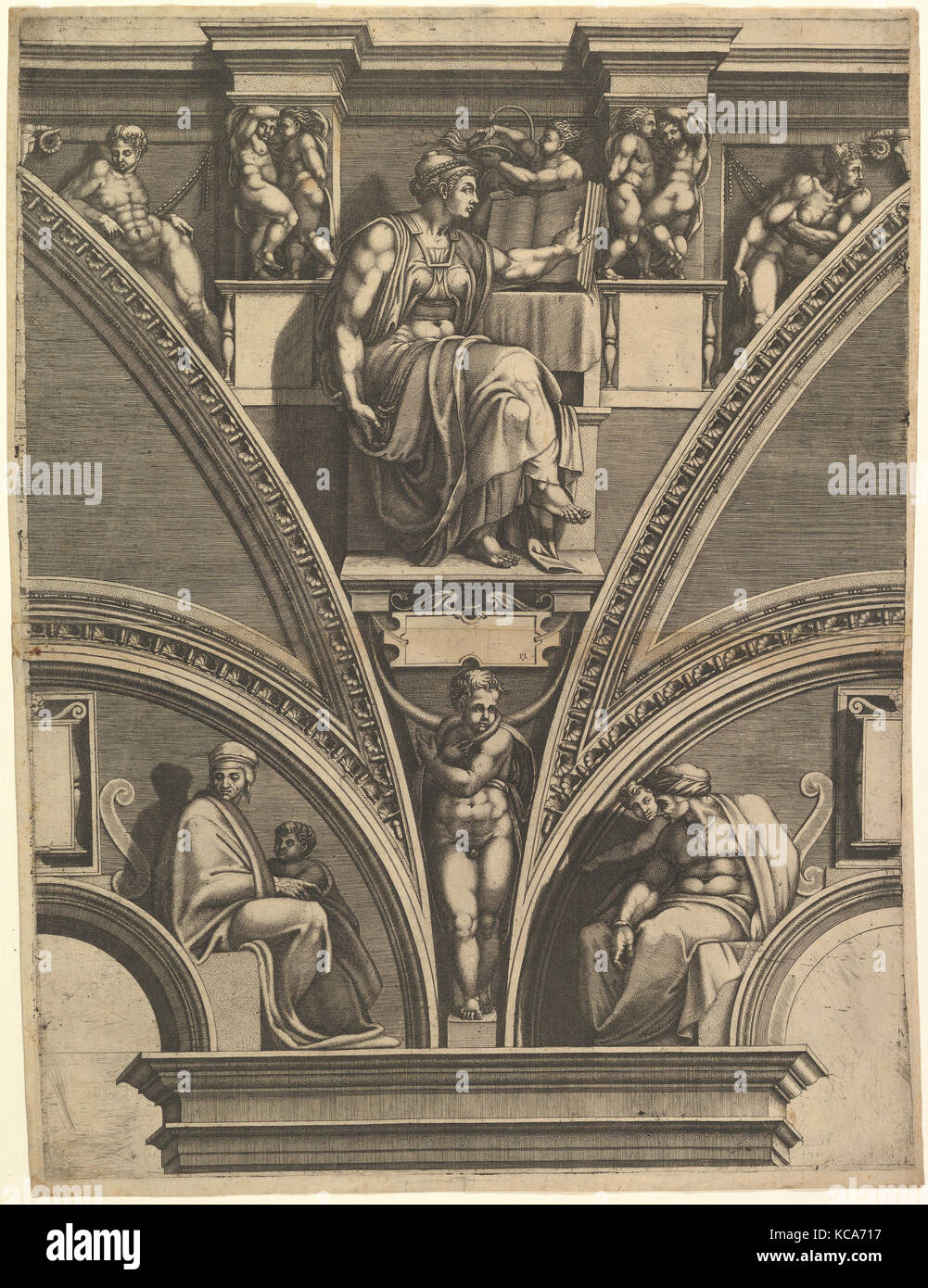 Eritrean sibyl by michelangelo hi-res stock photography and images - Alamy