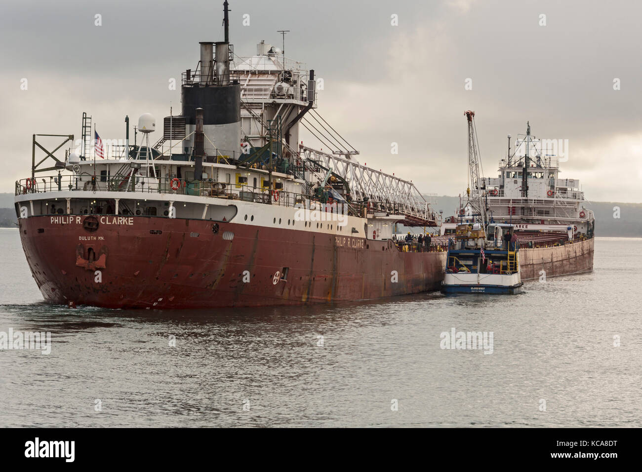 Great lakes bulk freighter hi-res stock photography and images - Alamy