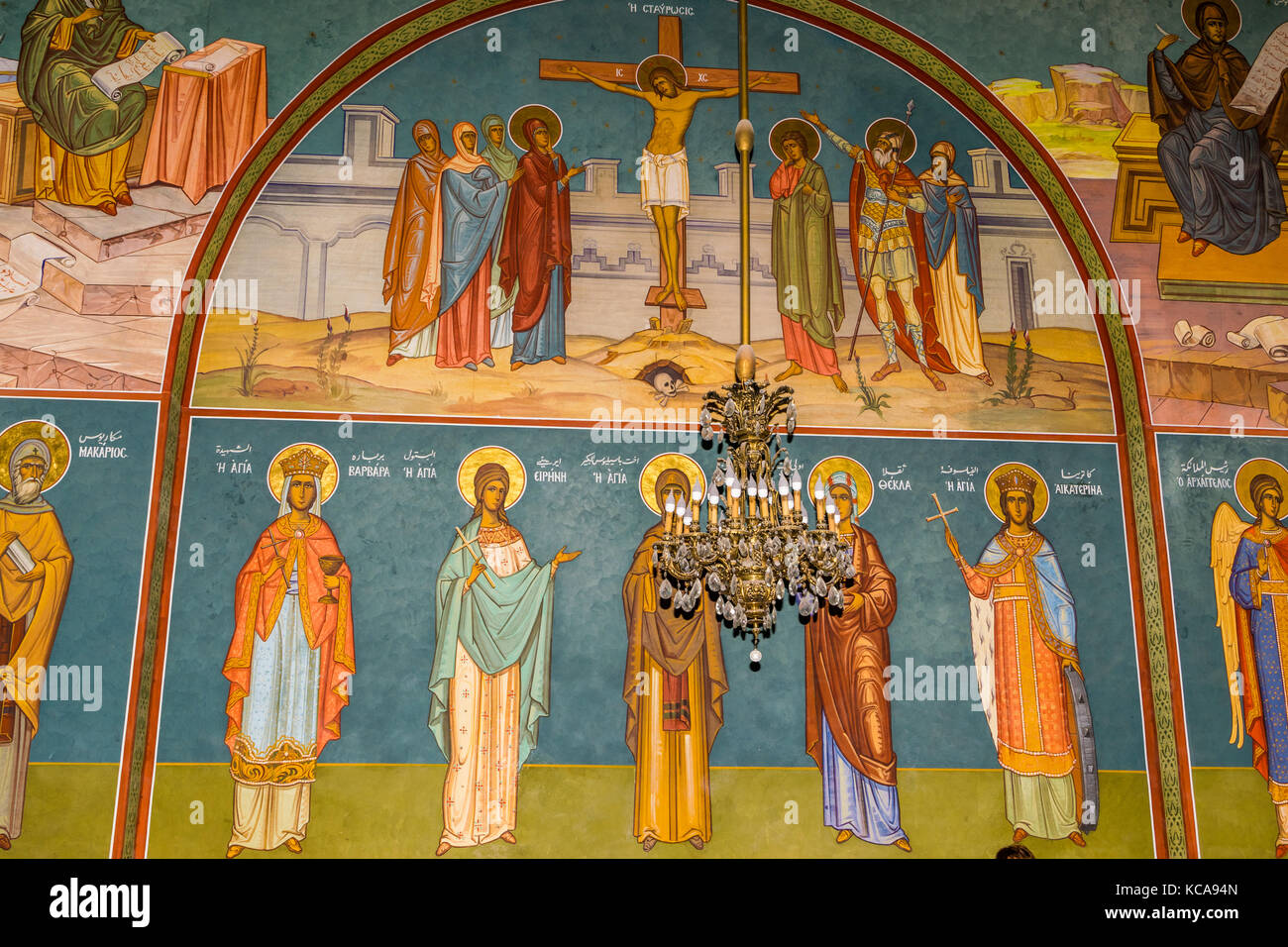 Crucifixion jesus mary orthodox hi-res stock photography and images - Alamy