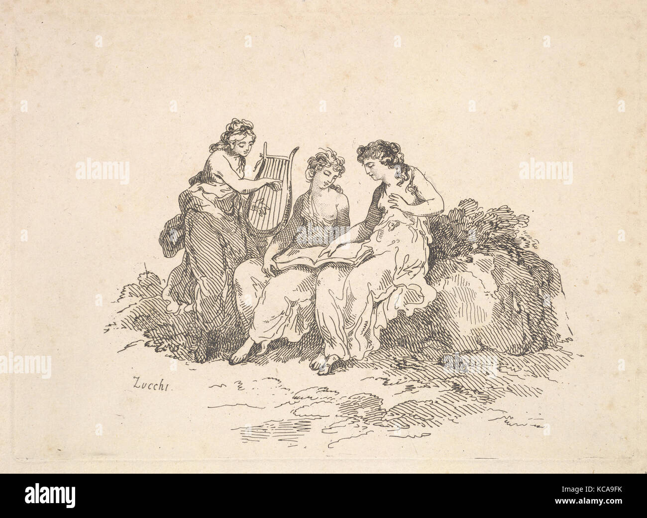 Two nymphs hi-res stock photography and images - Alamy