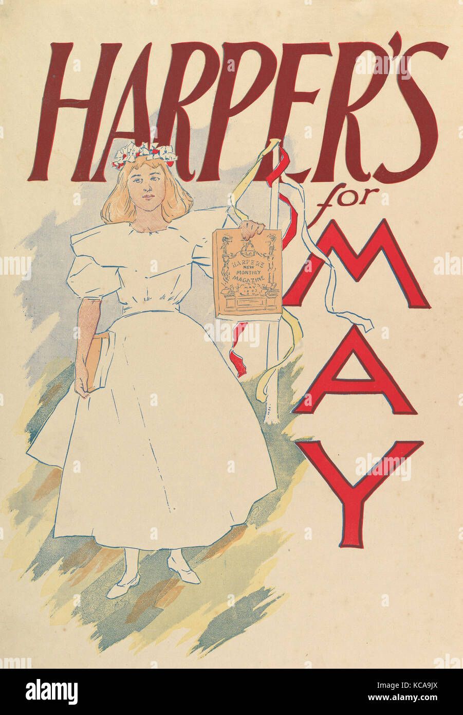 Harper's, May, 1893, Lithograph, Sheet: 18 3/4 in. × 13 in. (47.7 × 33 ...