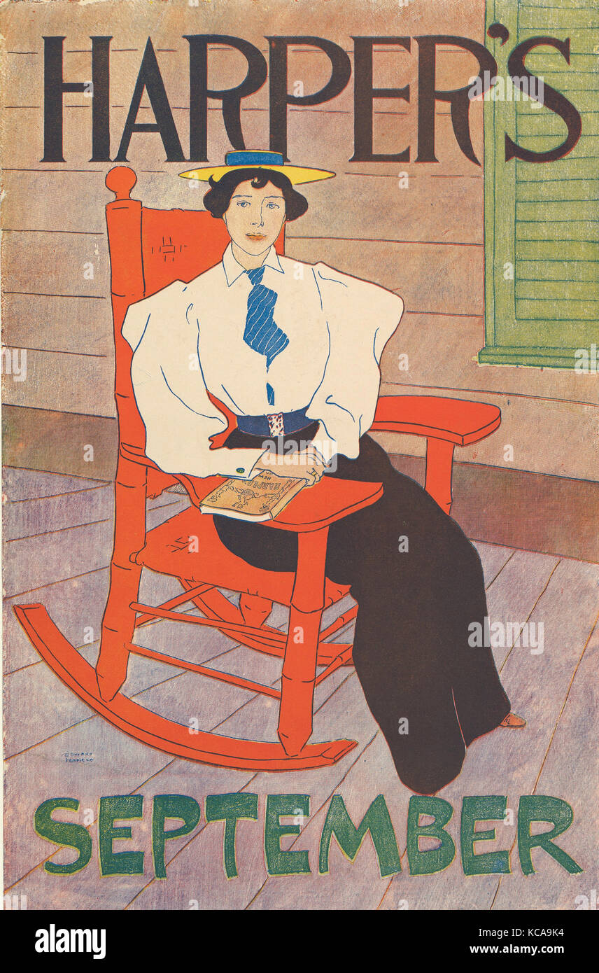 Harper's, September, 1894, Lithograph, Sheet: 16 3/8 × 10 11/16 in. (41 ...