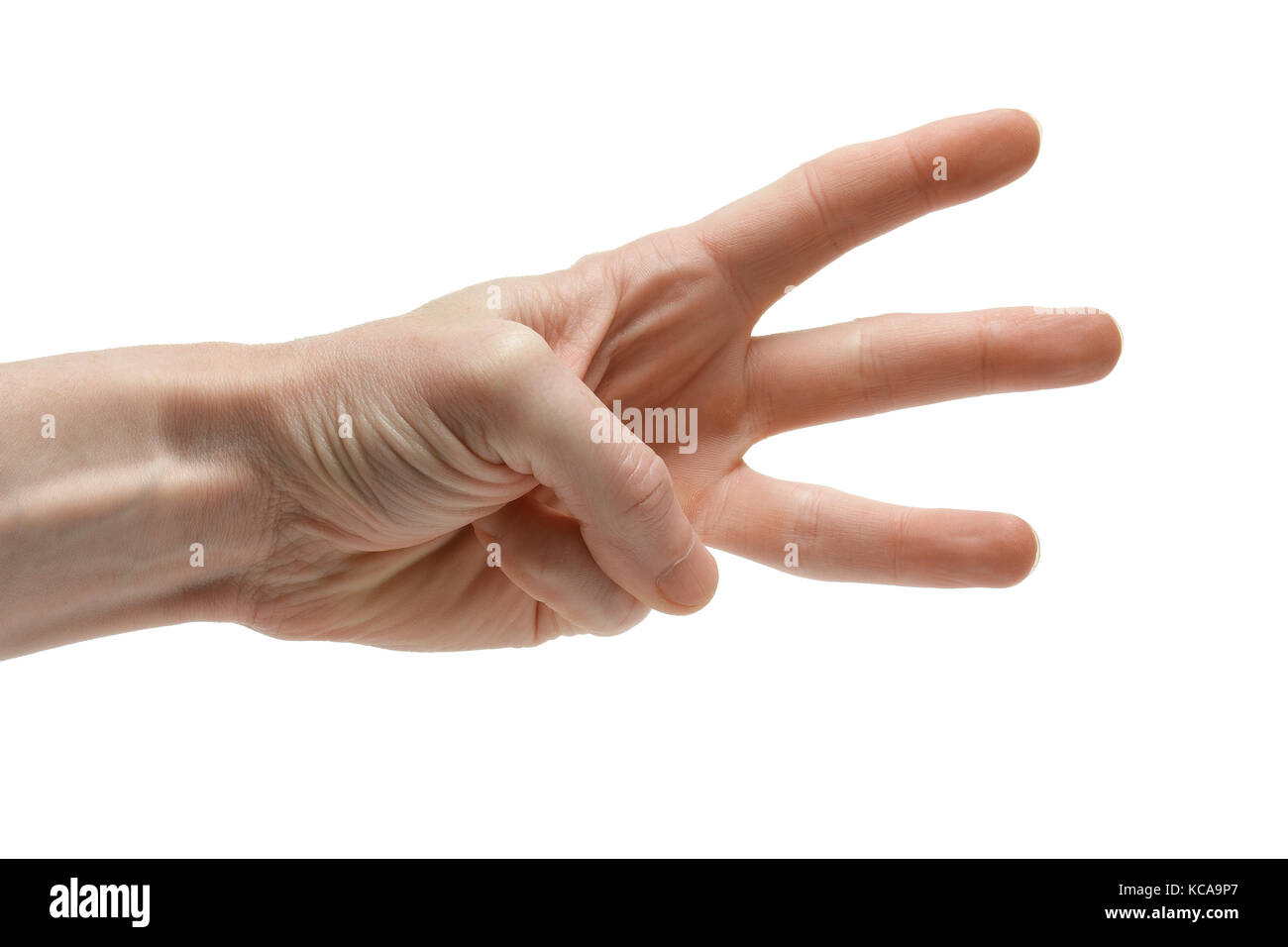 Human hand with fingers Stock Photo - Alamy