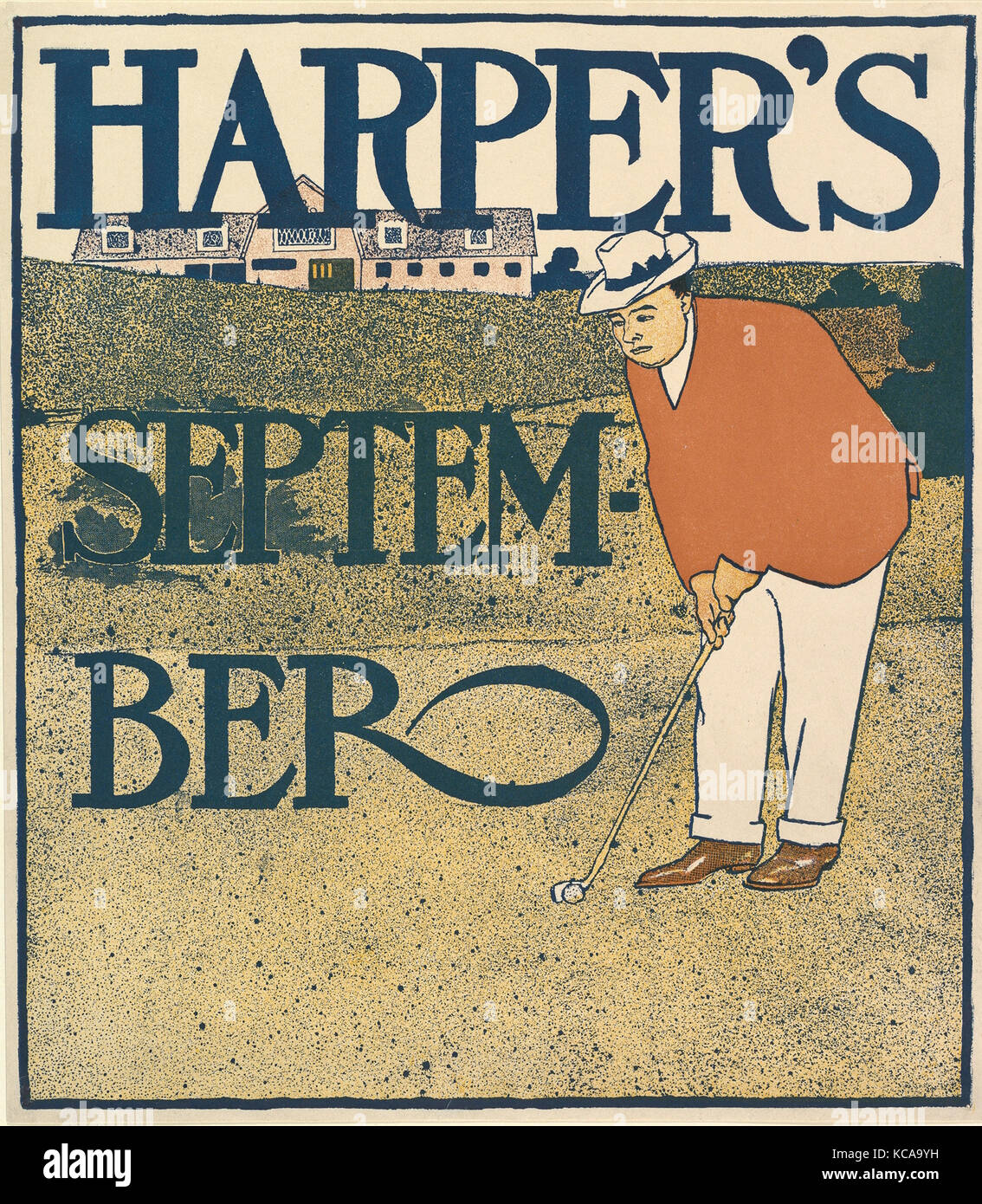 Harper's: September, 1898, Lithograph, Sheet: 13 11/16 in. × 12 in. (34 ...