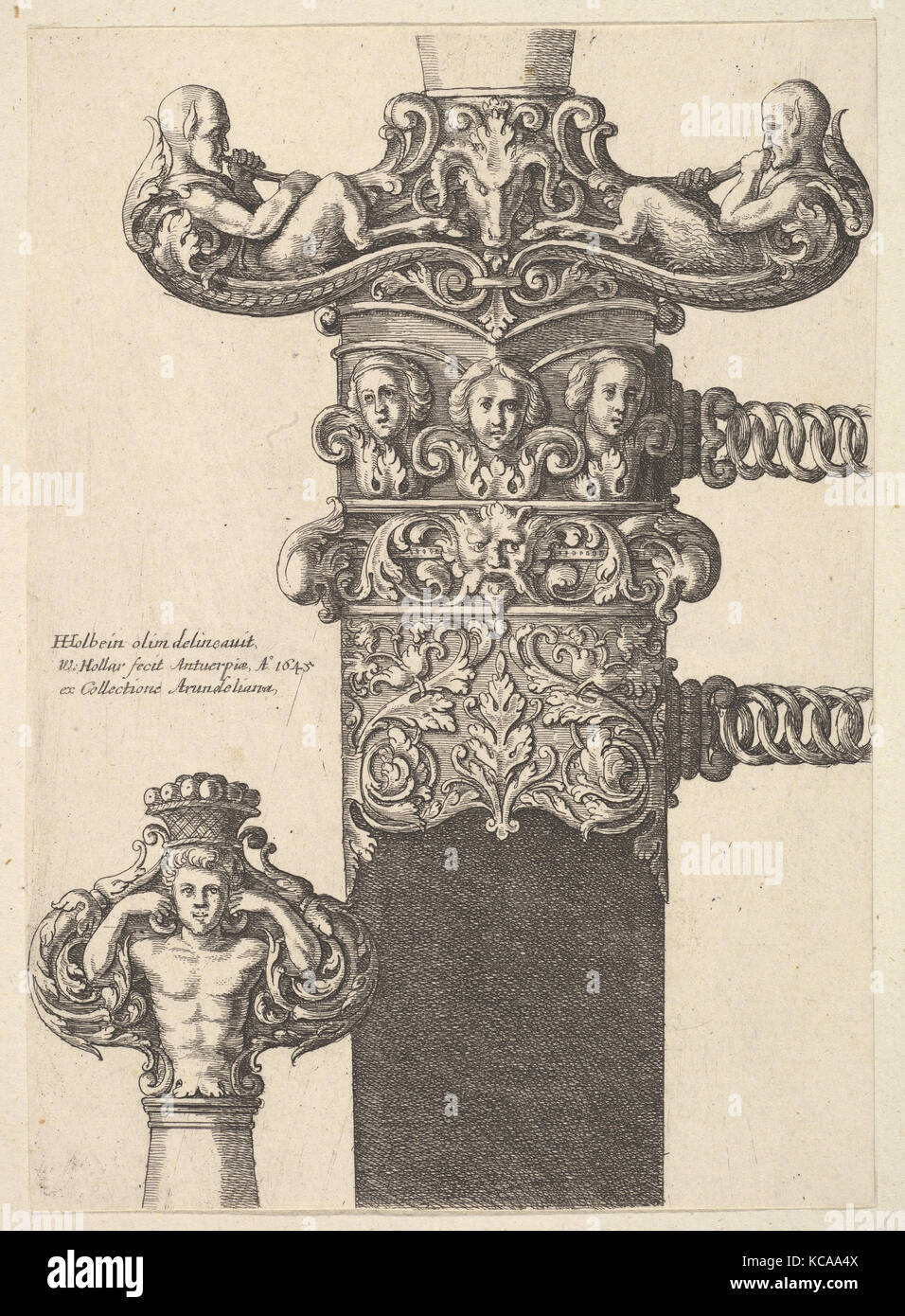 Dagger and scabbard, 1645, Etching; only state, Sheet: 6 3/16 × 4 7/16 ...