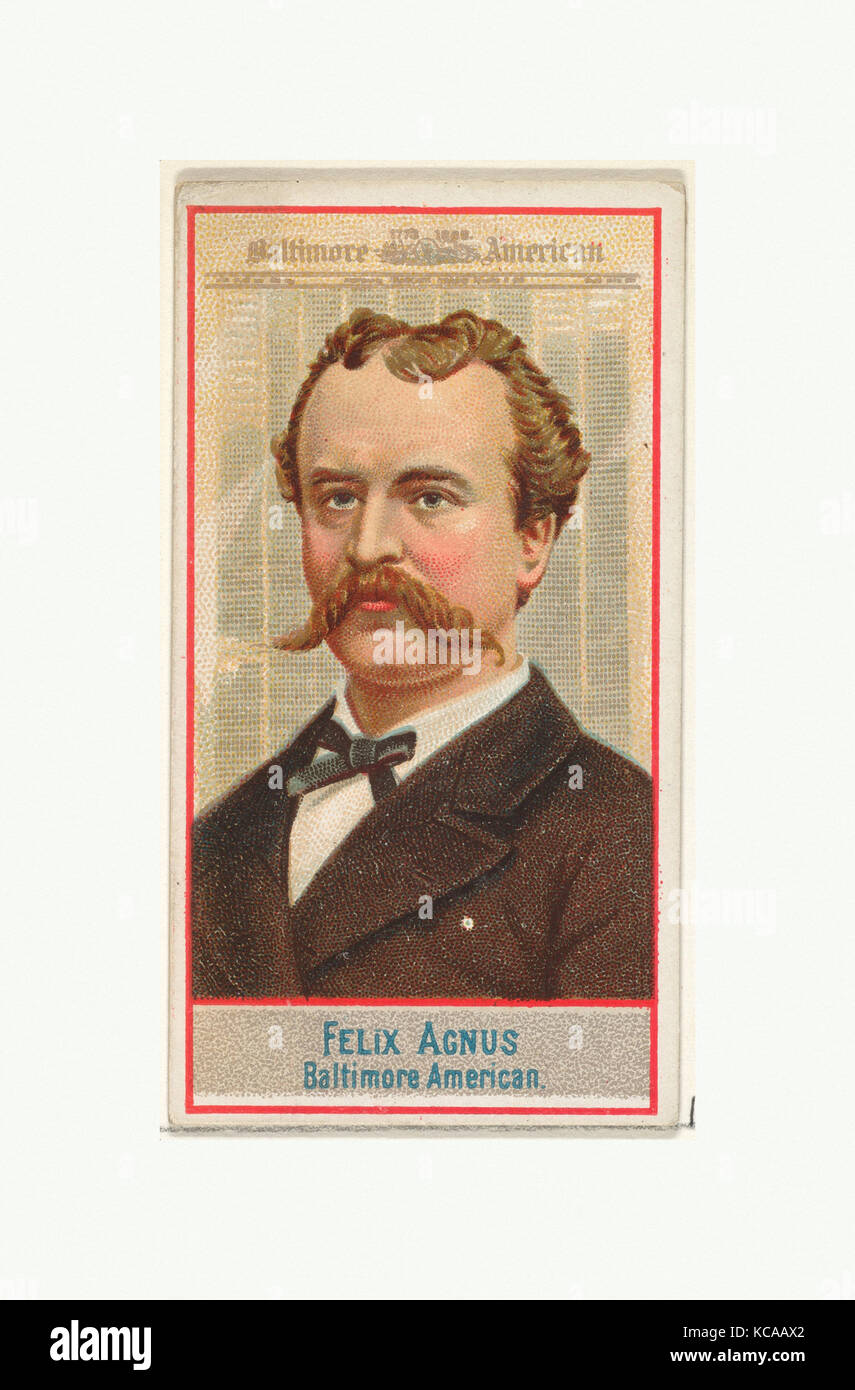 Felix Agnus, Baltimore American, from the American Editors series (N1 ...