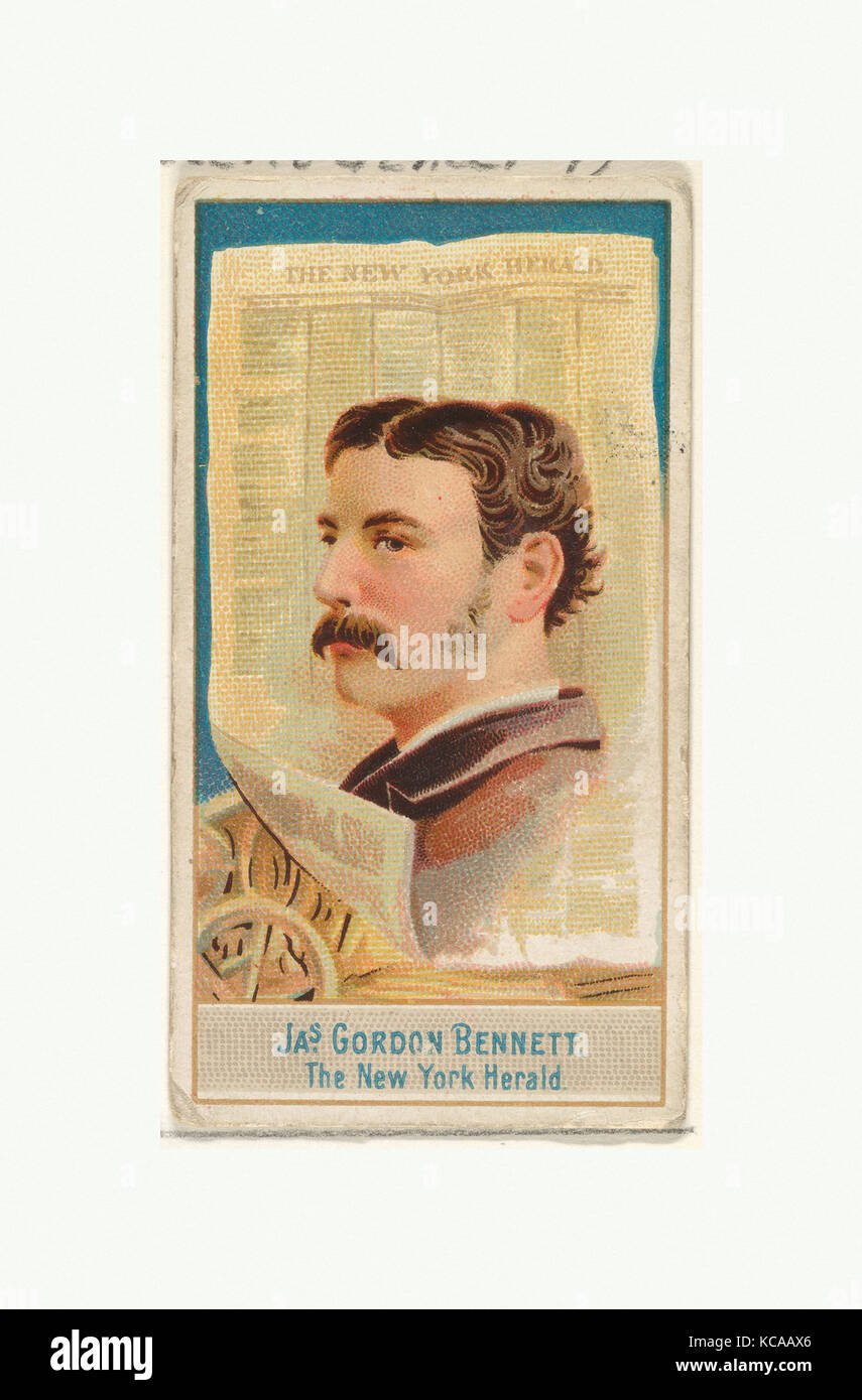 James Gordon Bennett, The New York Herald, from the American Editors ...