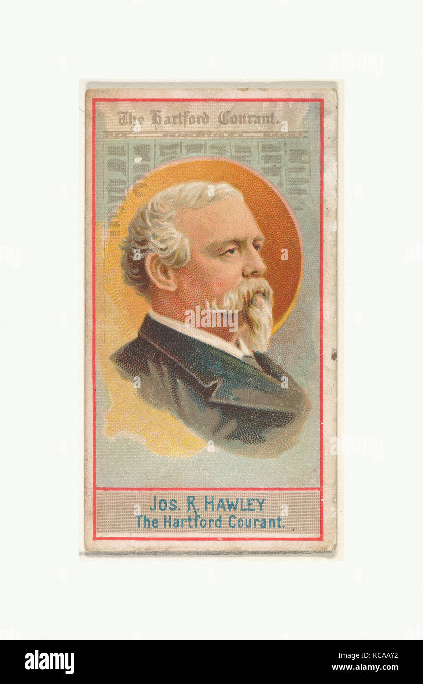 Joseph R. Hawley, The Hartford Courant, from the American Editors ...