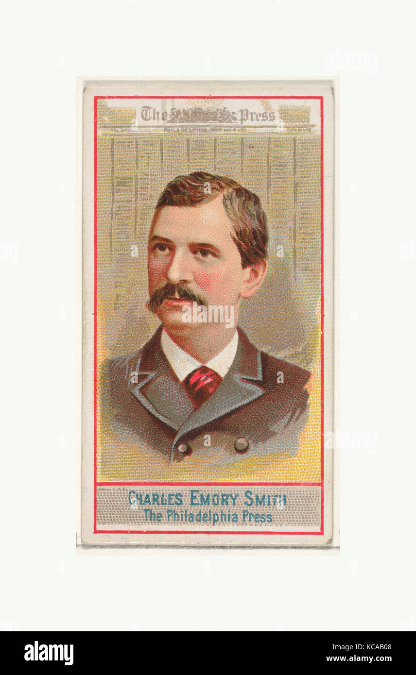 Charles Emory Smith, The Philadelphia Press, from the American Editors ...