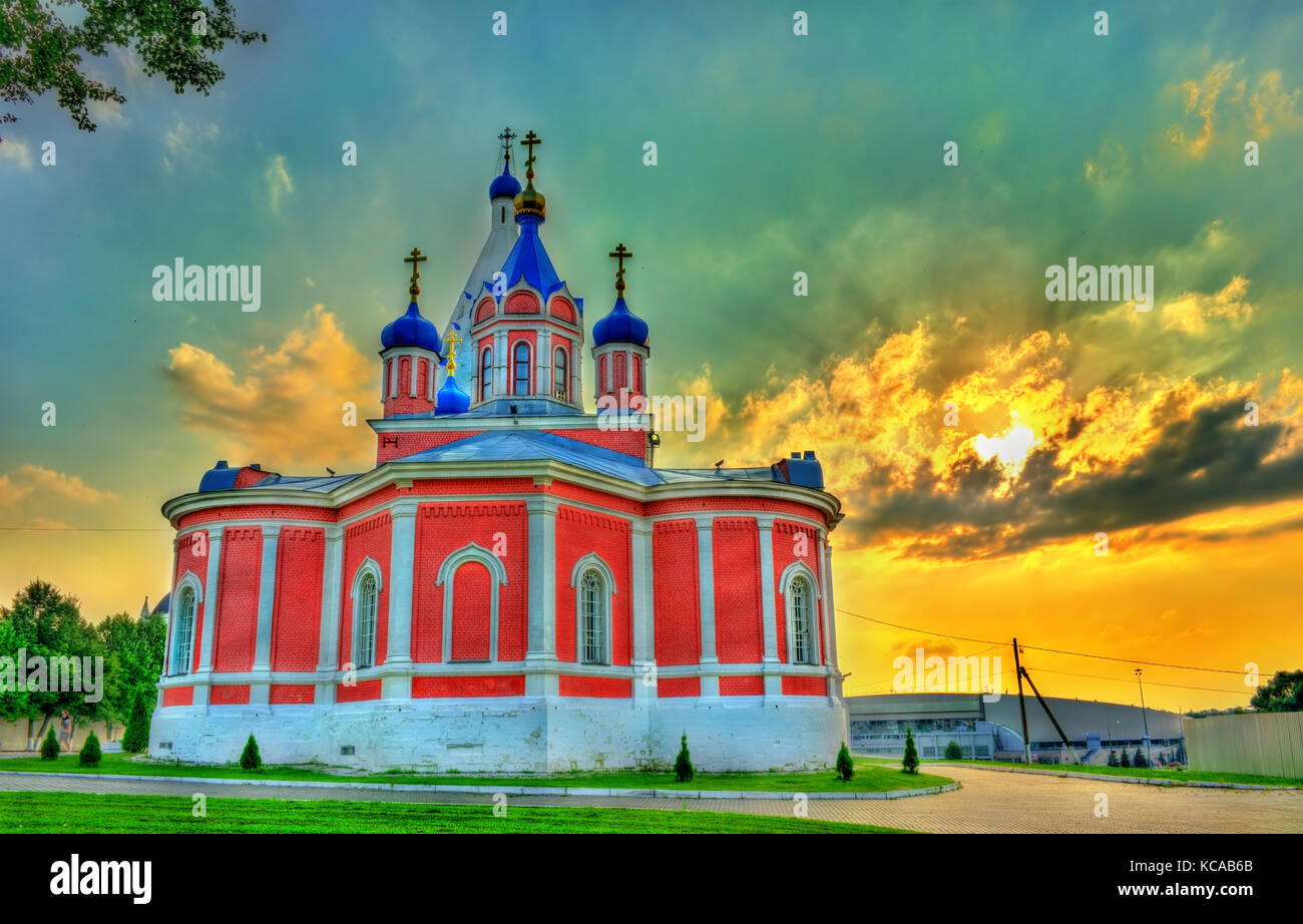 Church of the Theotokos of Tikhvin at Kolomna Kremlin, Russia Stock ...