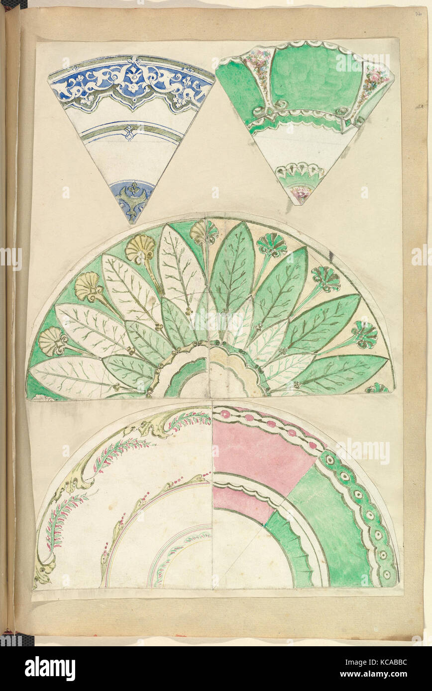 Seven Designs for Decorated Plates, Alfred Henry Forrester Alfred ...