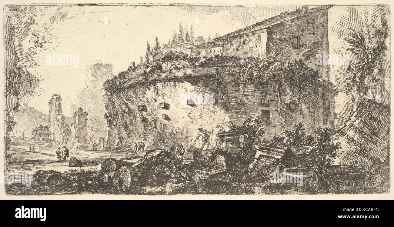 Plate 18: The Tomb of the Scipios (Sepolcro della famiglia de' Scipioni ...