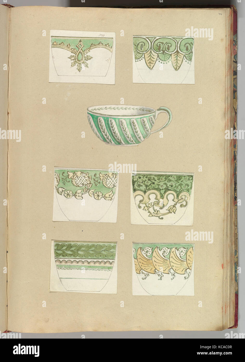 Seven Designs for Decorated Cups, Alfred Henry Forrester Alfred ...
