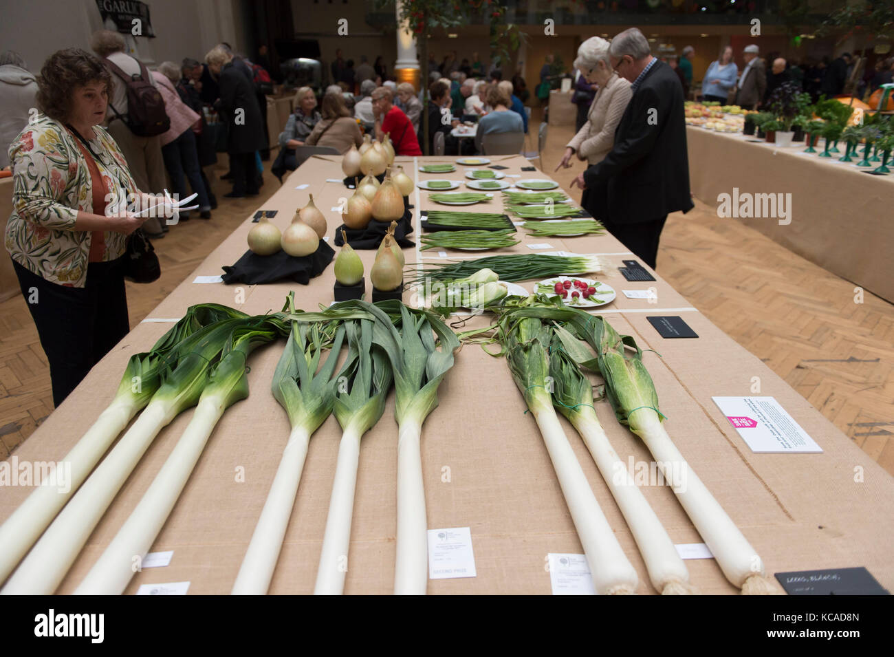 Lindley Hall, London, UK. 3 October 2017. Two-day RHS London Harvest ...