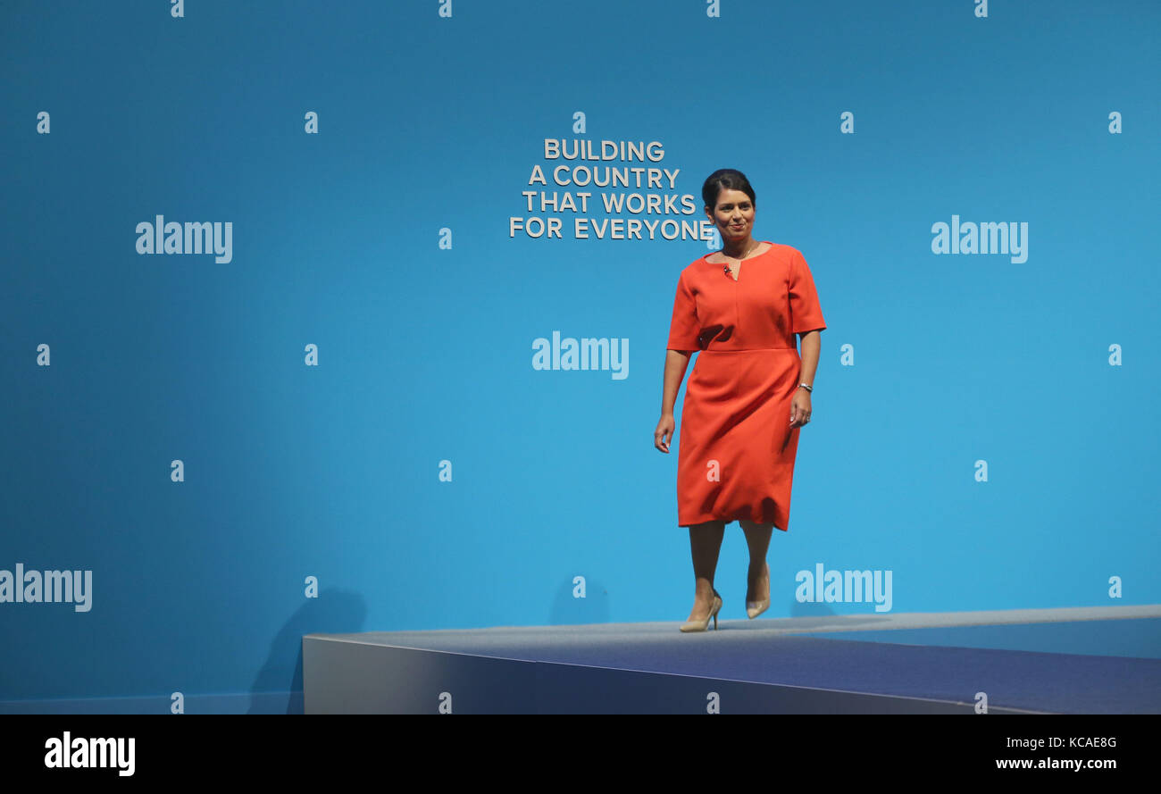 Priti Patel Mp Secretary Of State For International Development ...