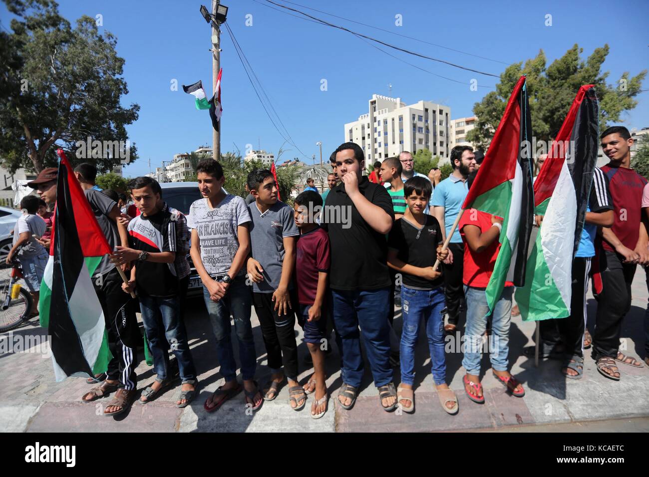 Gaza City, Gaza Strip, Palestinian Territory. 3rd Oct, 2017 ...