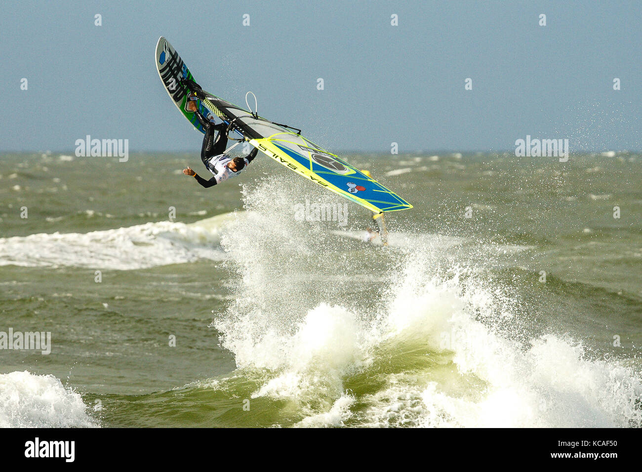 Westerland, Germany. 3rd Oct, 2017. British Windsurfer Ross Williams in ...