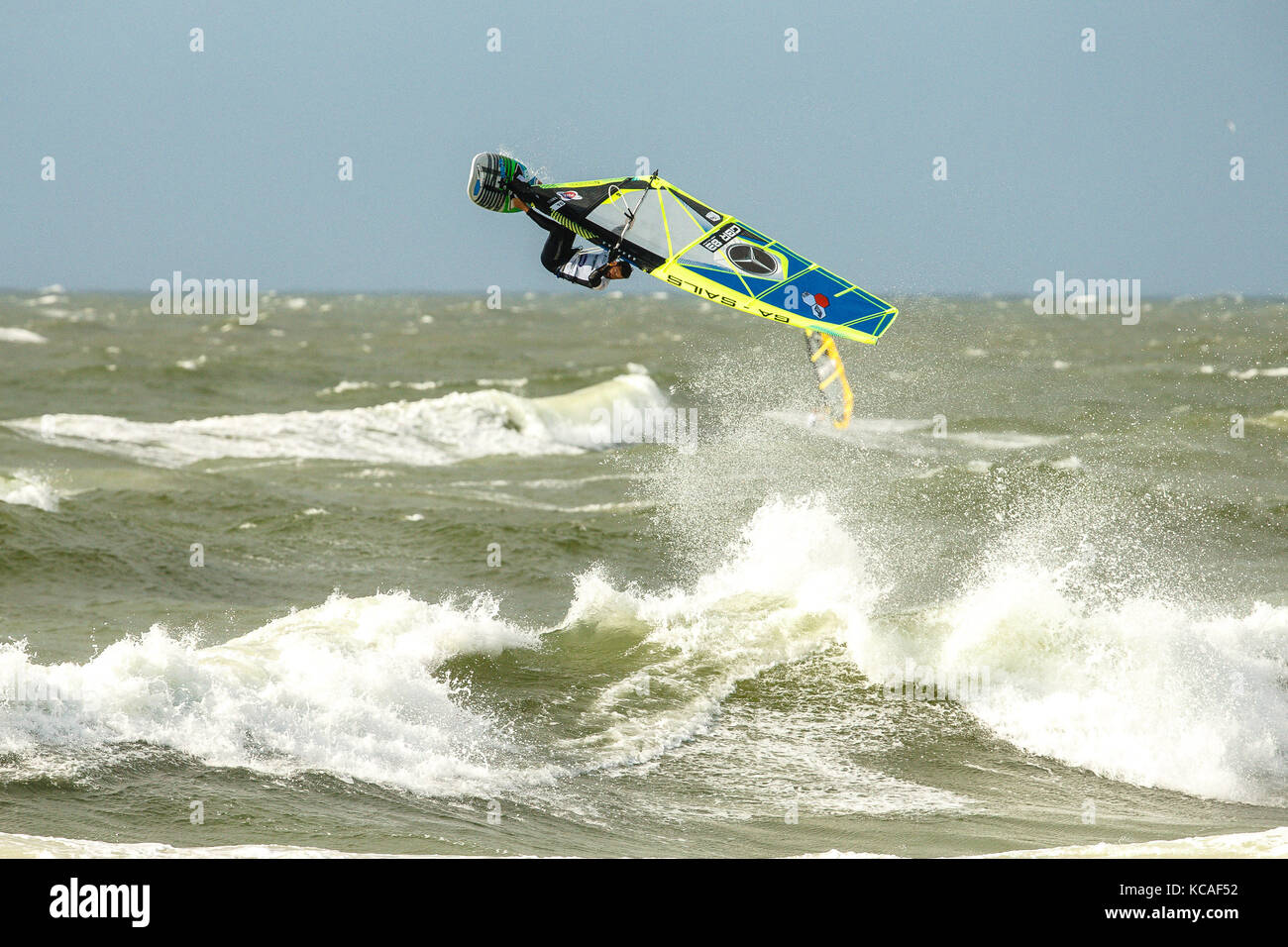 Westerland, Germany. 3rd Oct, 2017. British Windsurfer Ross Williams in ...