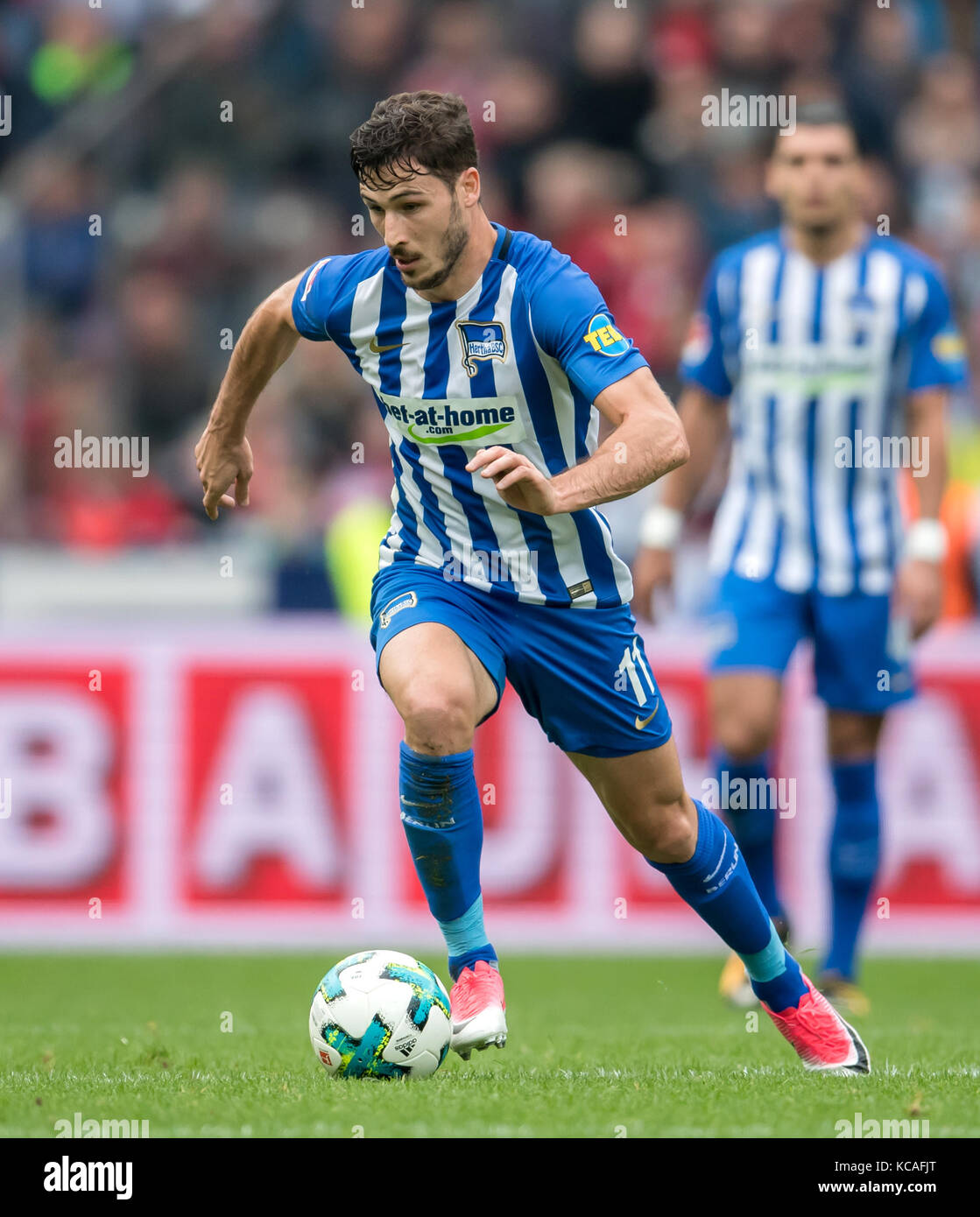 Berlin, Germany. 1st Oct, 2017. Berlin's Mathew Leckie in action during ...