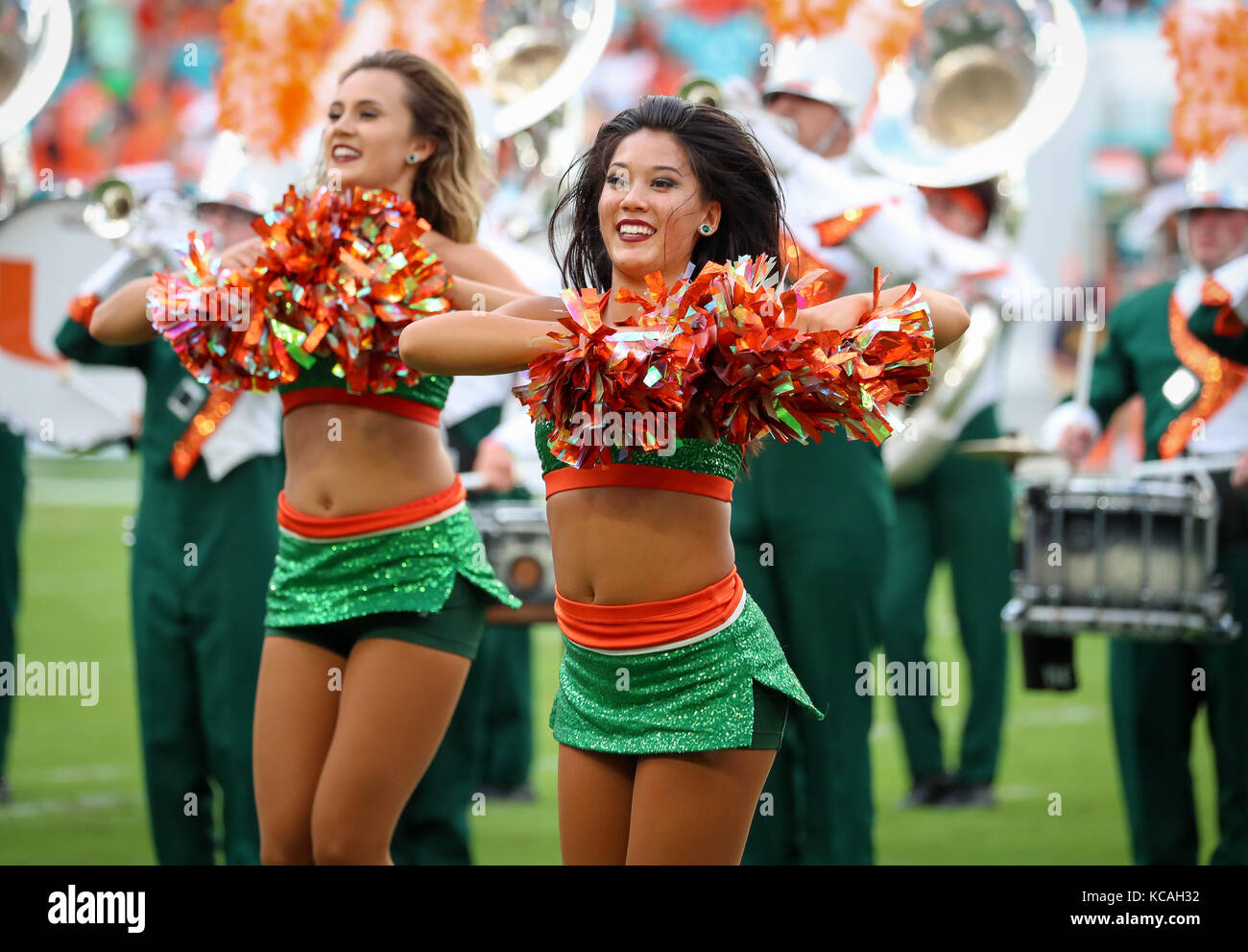 Miami Gardens, Florida, USA. 23rd Sep, 2017. Miami Hurricanes ...