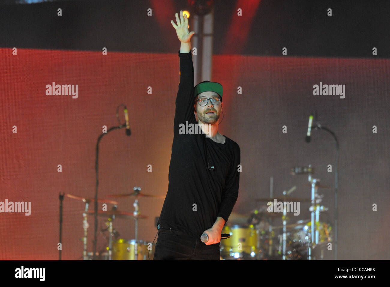 Mark Forster I Musikfestival German Unity Stock Photo - Alamy