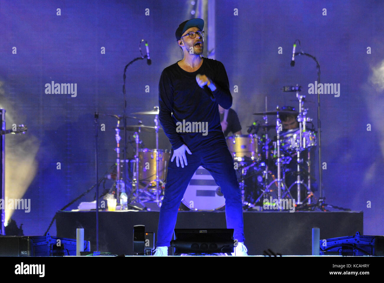 Mark Forster I Musikfestival German Unity Stock Photo - Alamy