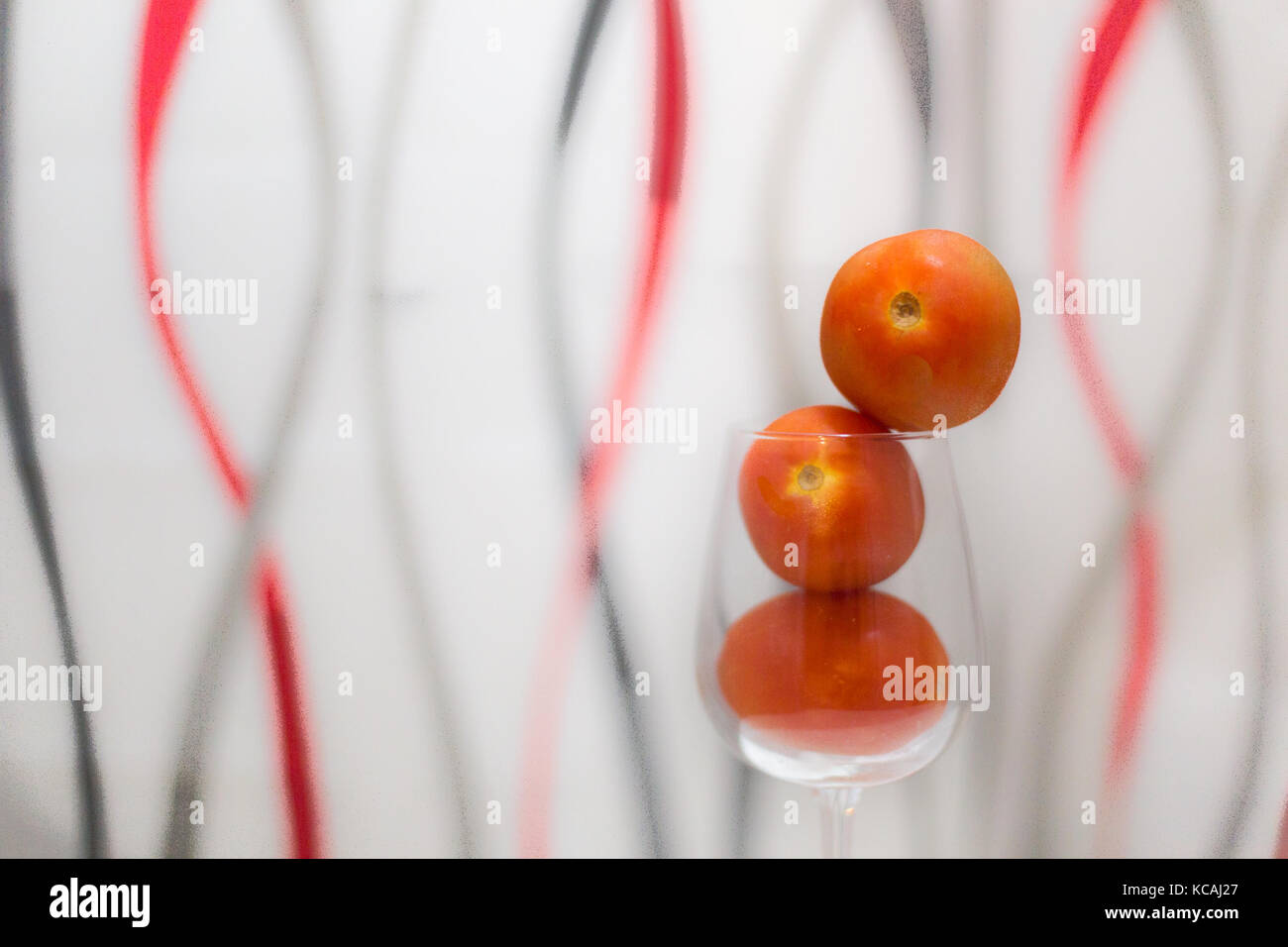 Food on cups Stock Photo - Alamy