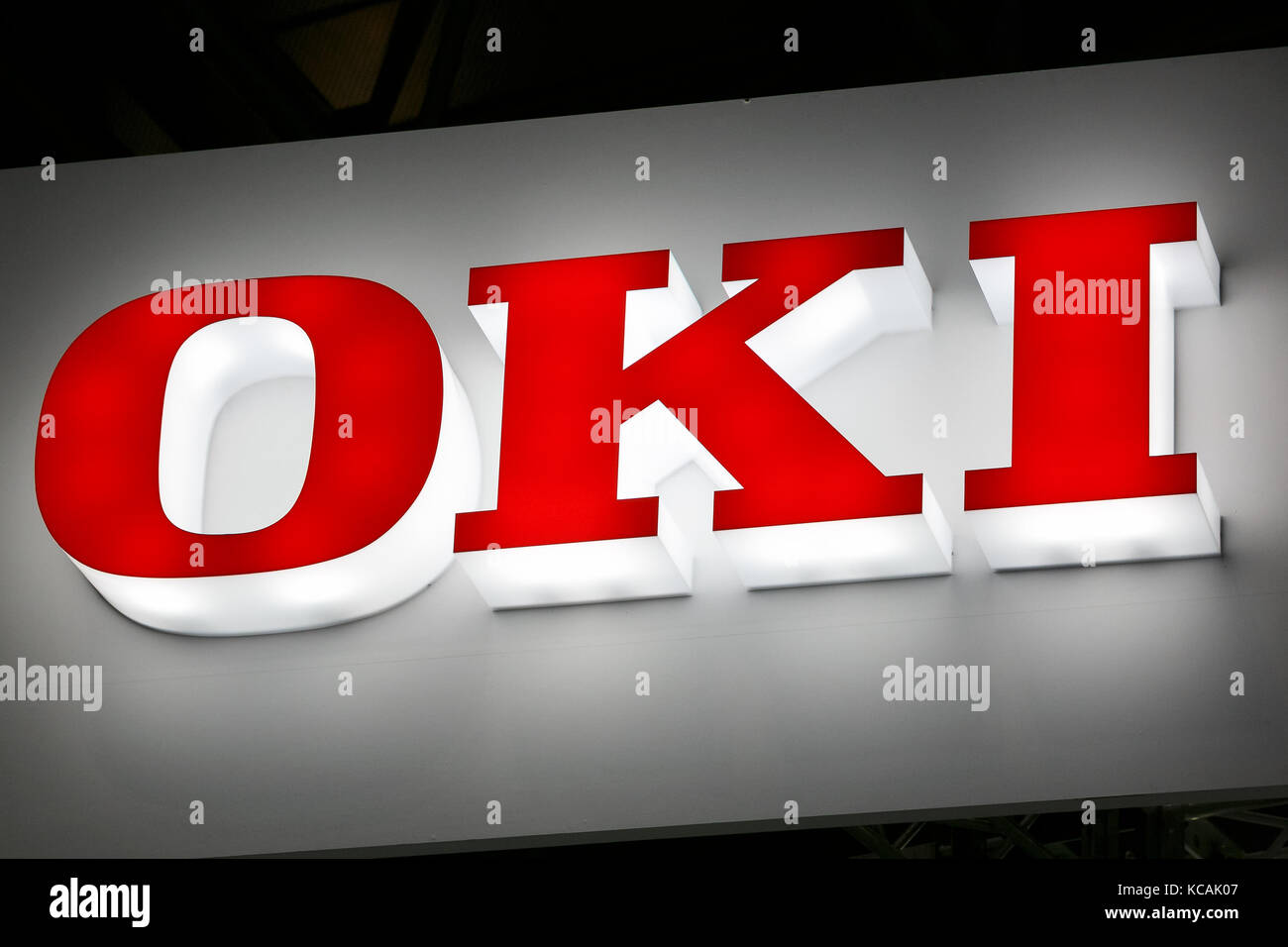 Oki logo hi-res stock photography and images - Alamy