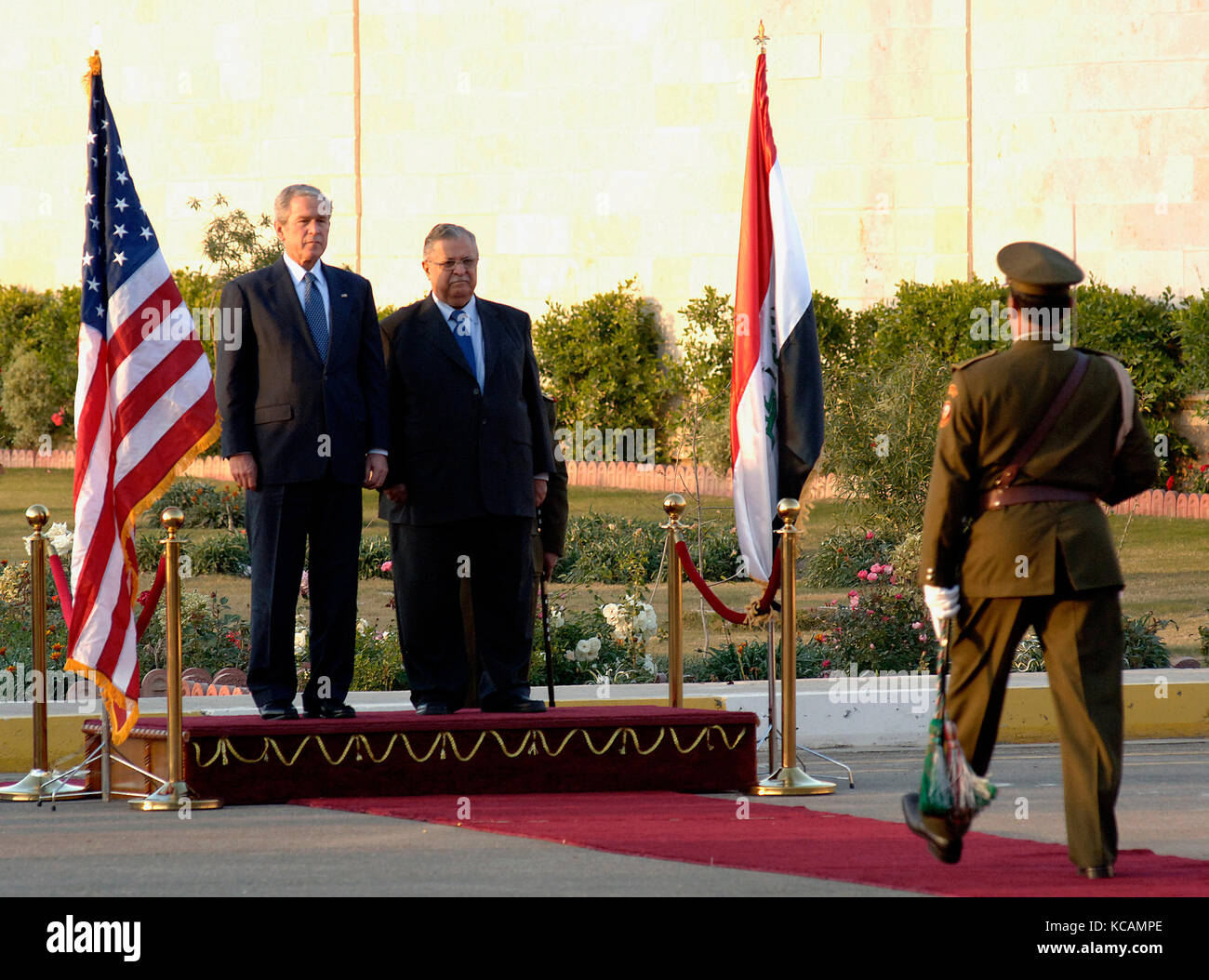 Baghdad, Iraq - December 14, 2008 -- United States President George W ...