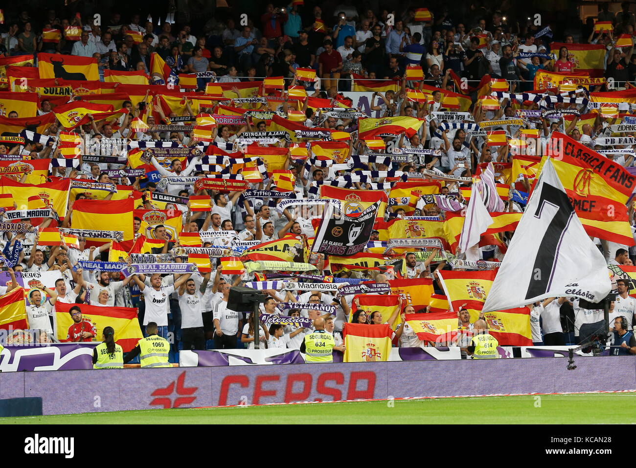 Stadium santiago bernabeu general view hi-res stock photography and ...
