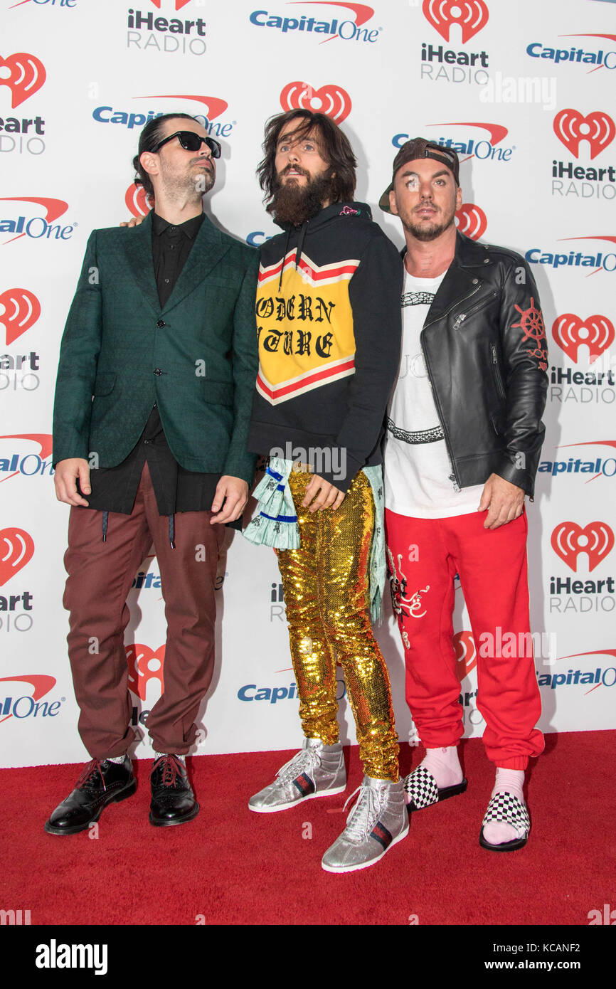 Las Vegas, Nevada, USA. 22nd Sep, 2017. TOMO MILICEVIC, JARED LETO and ...
