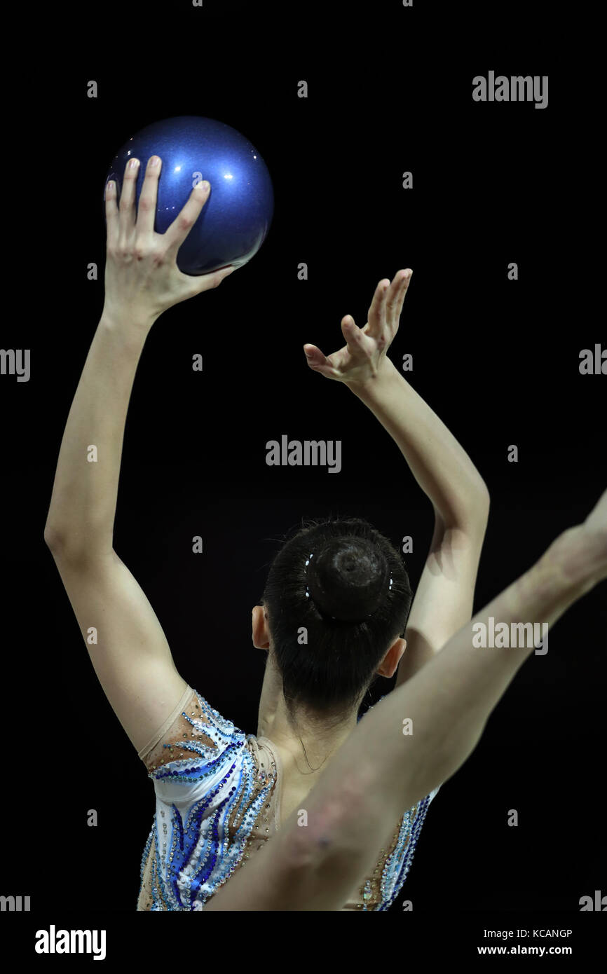Tokyo, Japan. 30th Sep, 2017. The ambiance shot Rhythmic Gymnastics ...