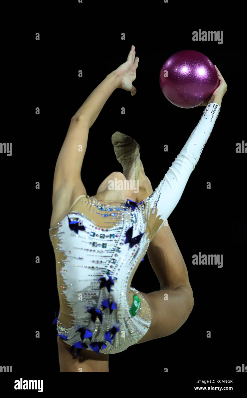 Tokyo, Japan. 30th Sep, 2017. The ambiance shot Rhythmic Gymnastics ...