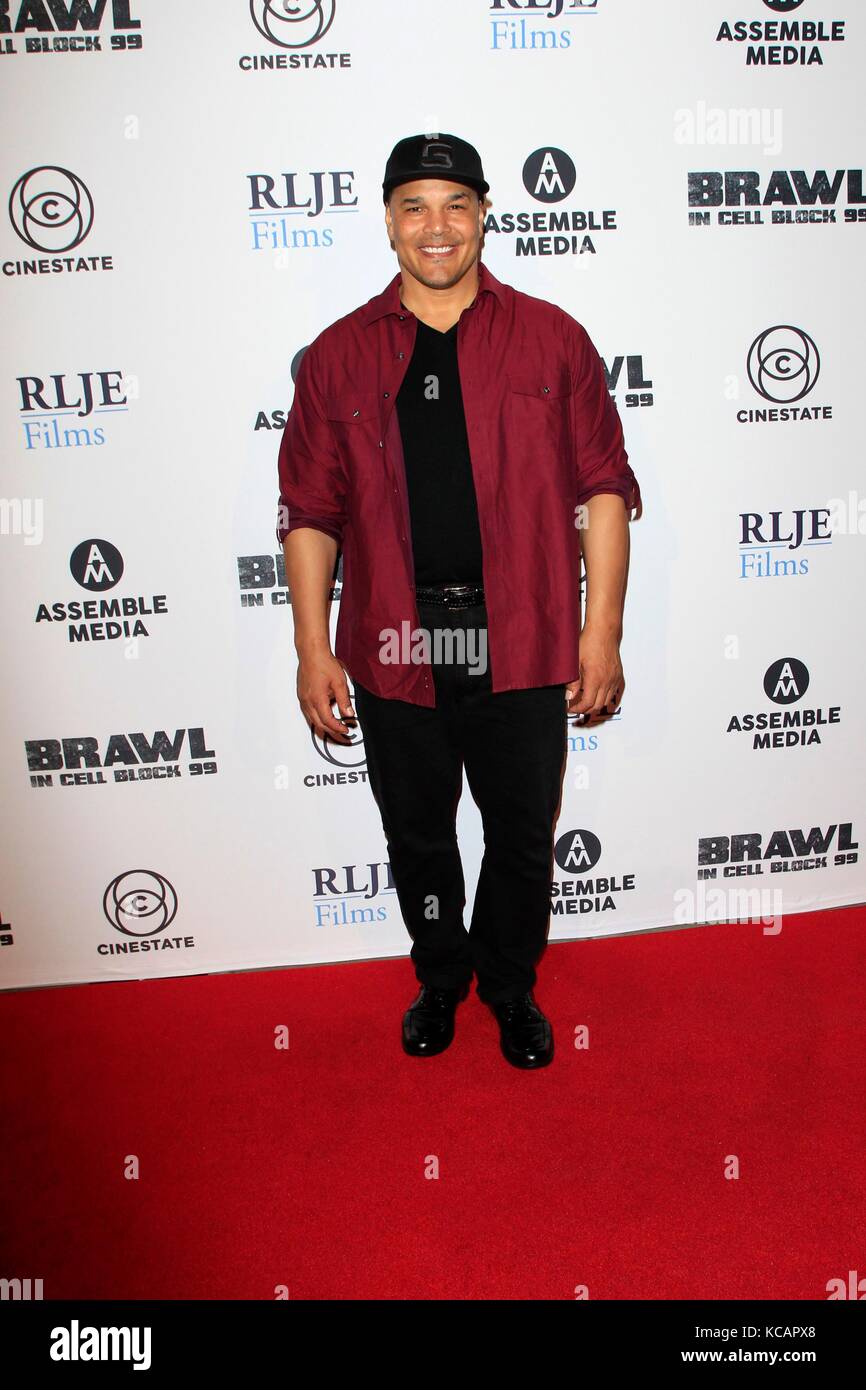 Los Angeles, CA, USA. 29th Sep, 2017. Geno Segers at arrivals for BRAWL ...
