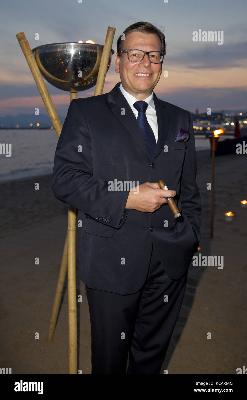 Cannes, France - October 03, 2016: Oettinger Davidoff Event with Martin ...
