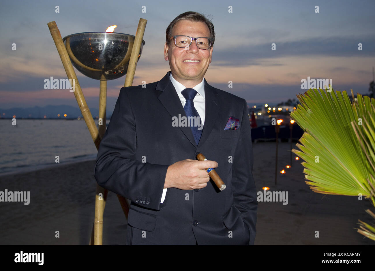 Cannes, France - October 03, 2016: Oettinger Davidoff Event with Martin ...