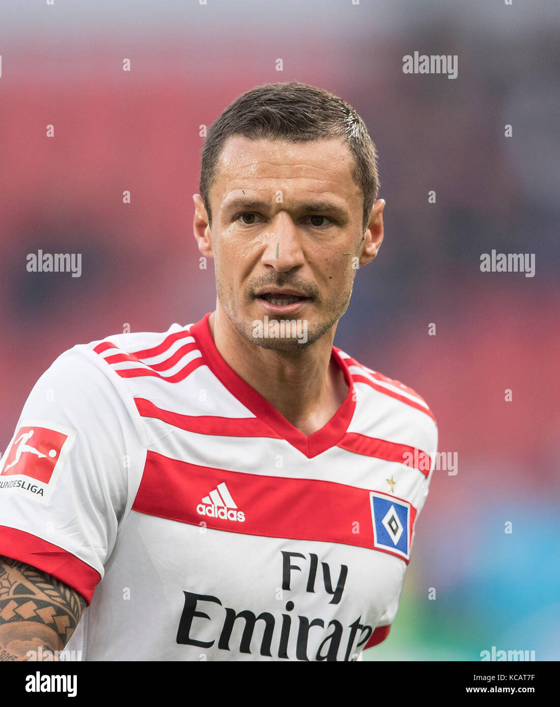 Leverkusen, Deutschland. 24th Sep, 2017. Sejad SALIHOVIC (HH) Fussball ...
