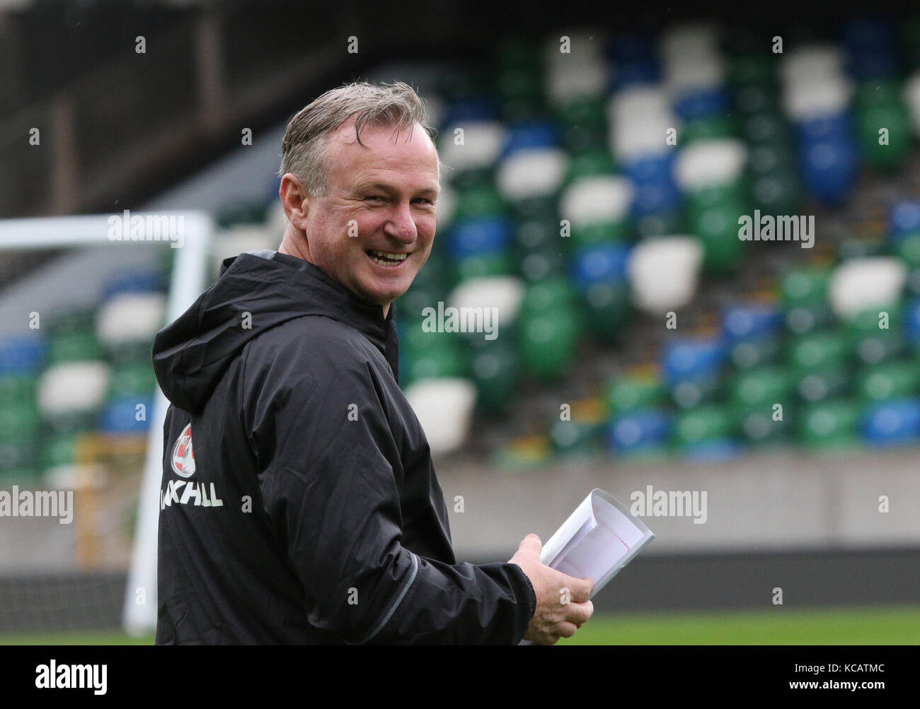 National Football Stadium at Windsor Park Belfast Northern Ireland ...