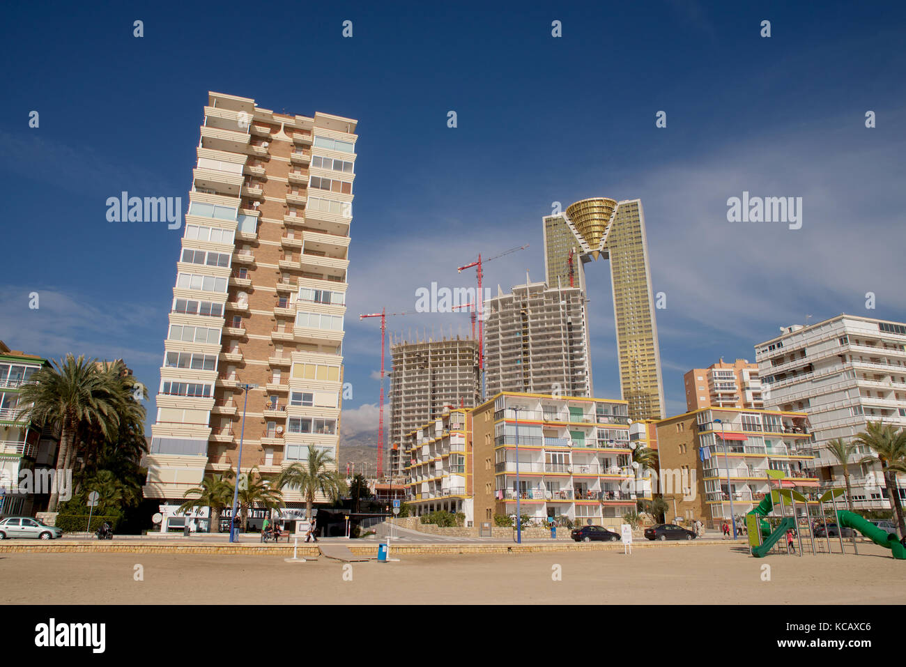 The Intempo skyscraper at Benidorm, Alicante, Spain Stock Photo - Alamy