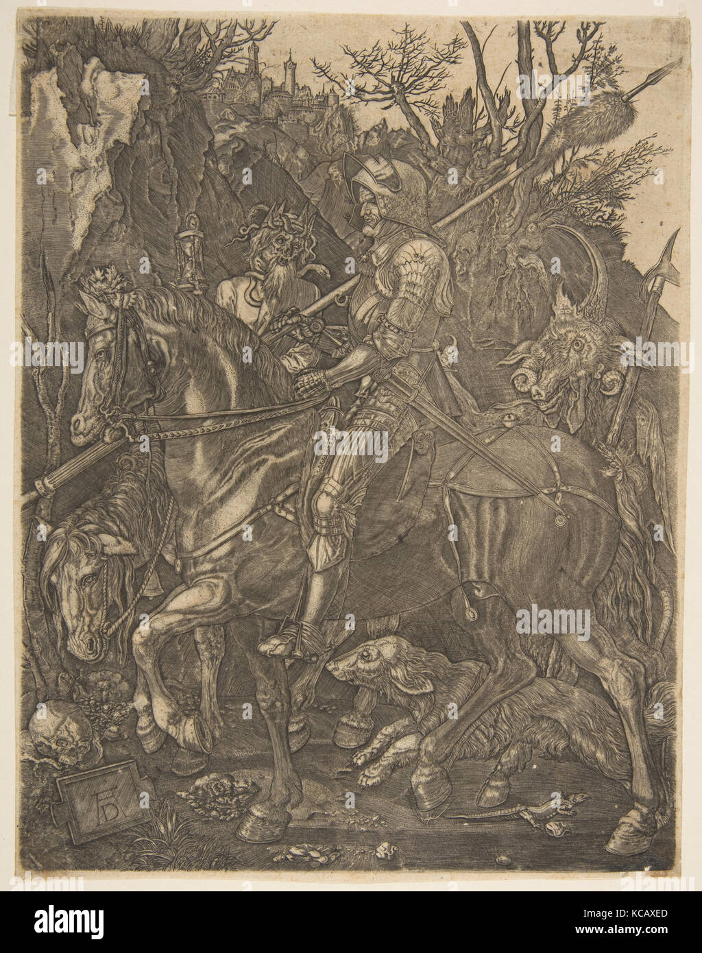 Albrecht dürer knight death devil hi-res stock photography and images ...