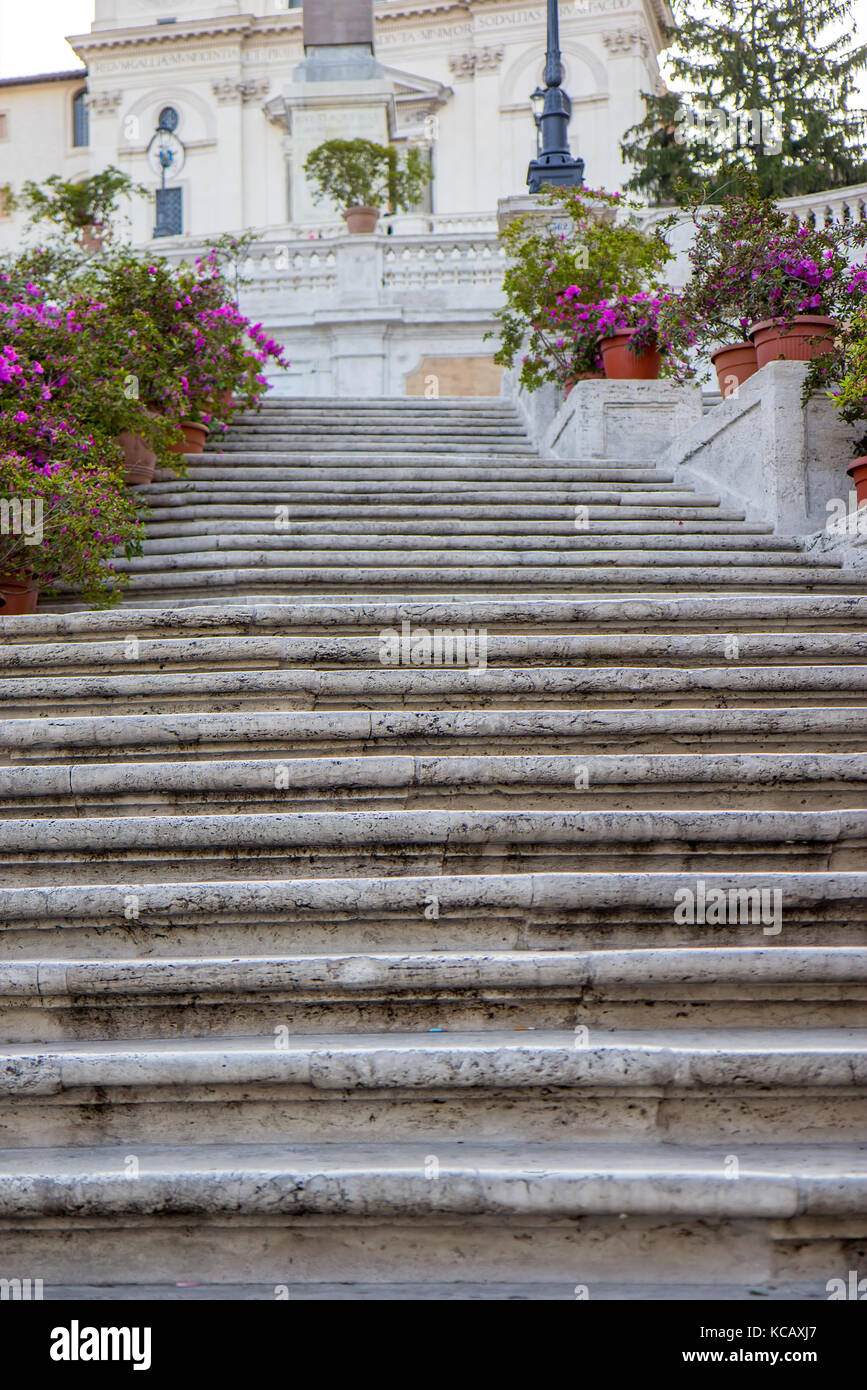 The Spanish Steps in Rome. Italy Stock Photo - Alamy