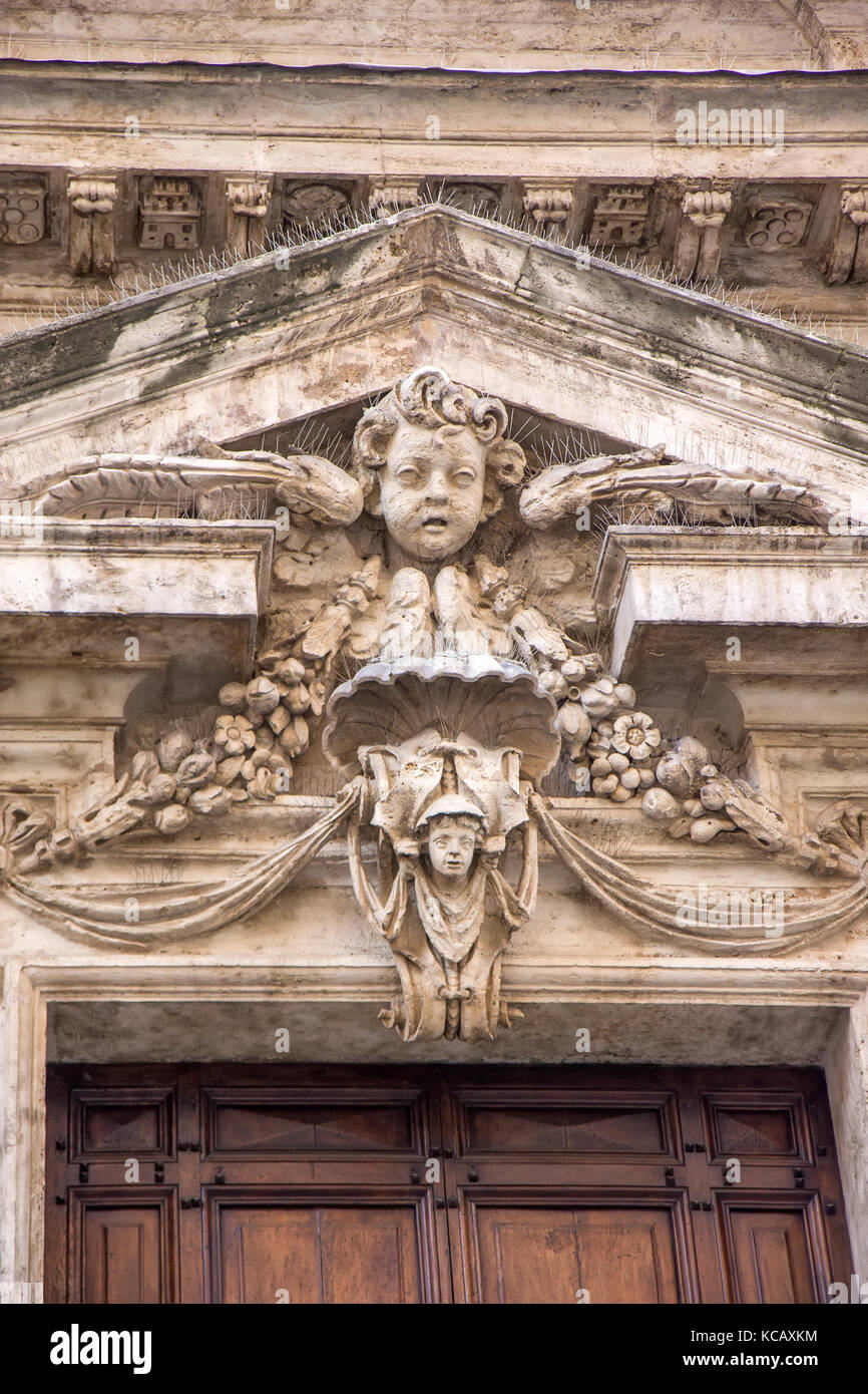 Church of St. Louis of the French - detail Stock Photo - Alamy