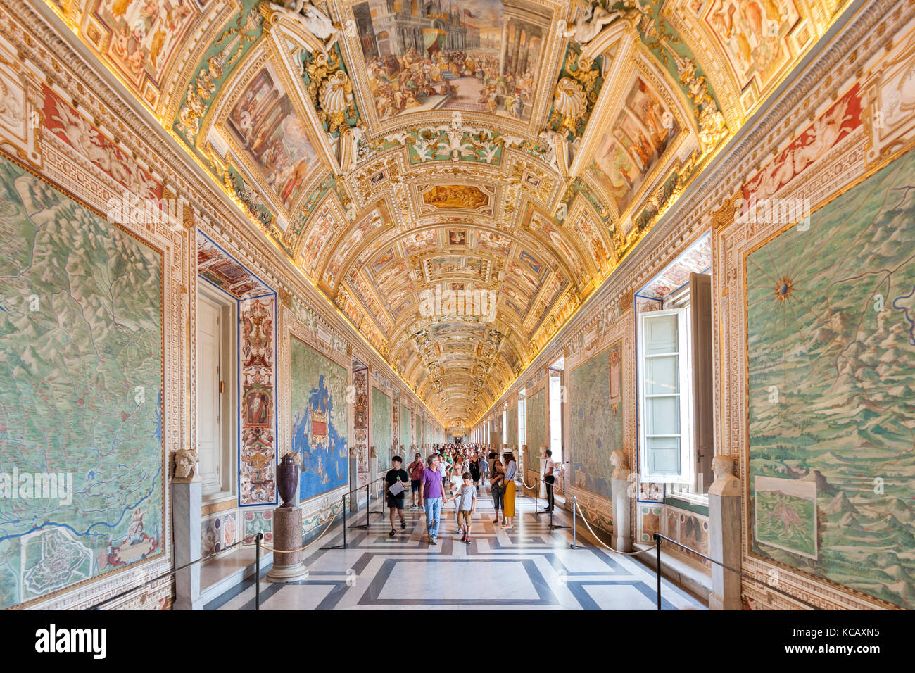 Gallery of maps vatican museum hi-res stock photography and images - Alamy