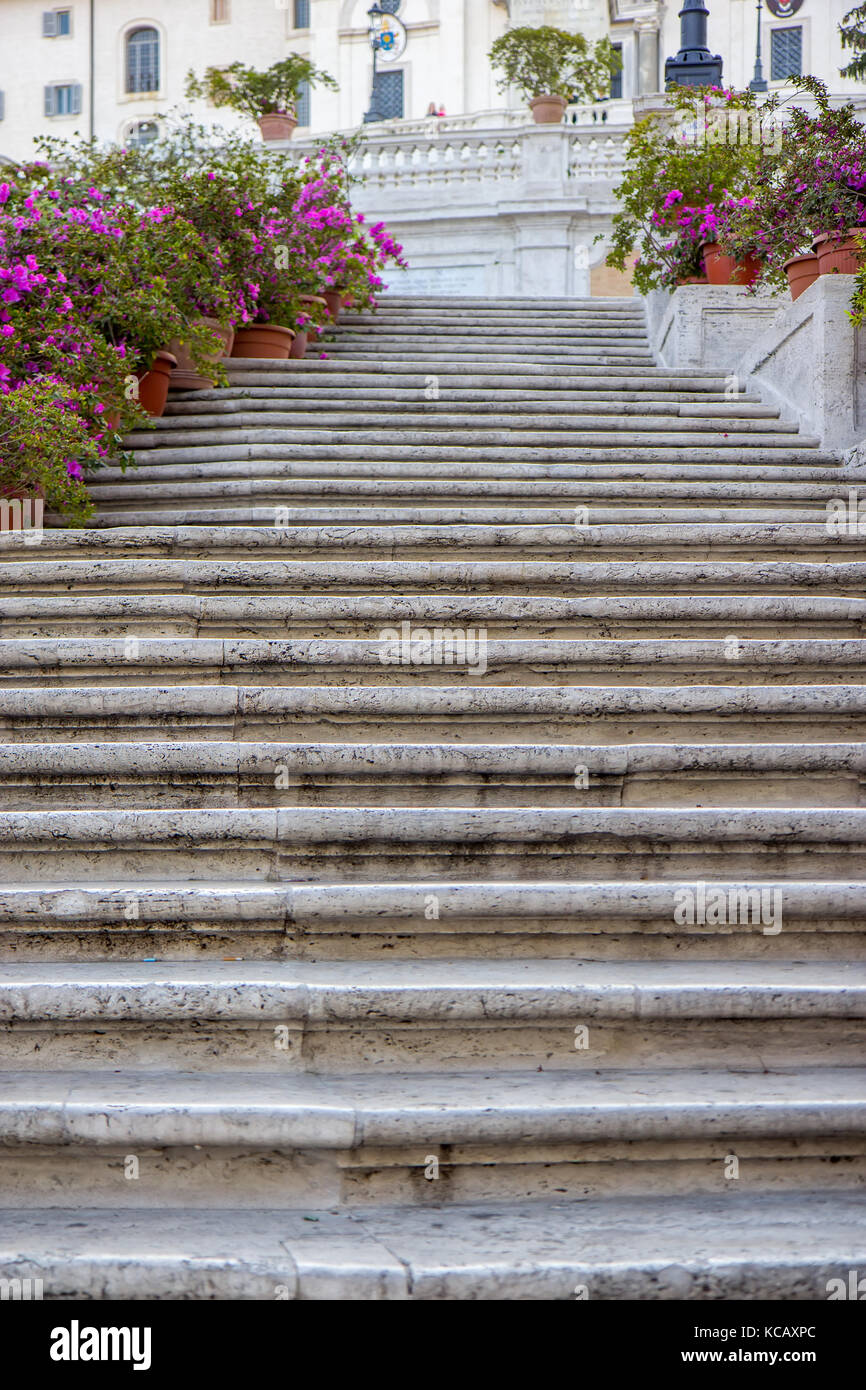 The Spanish Steps in Rome. Italy Stock Photo - Alamy