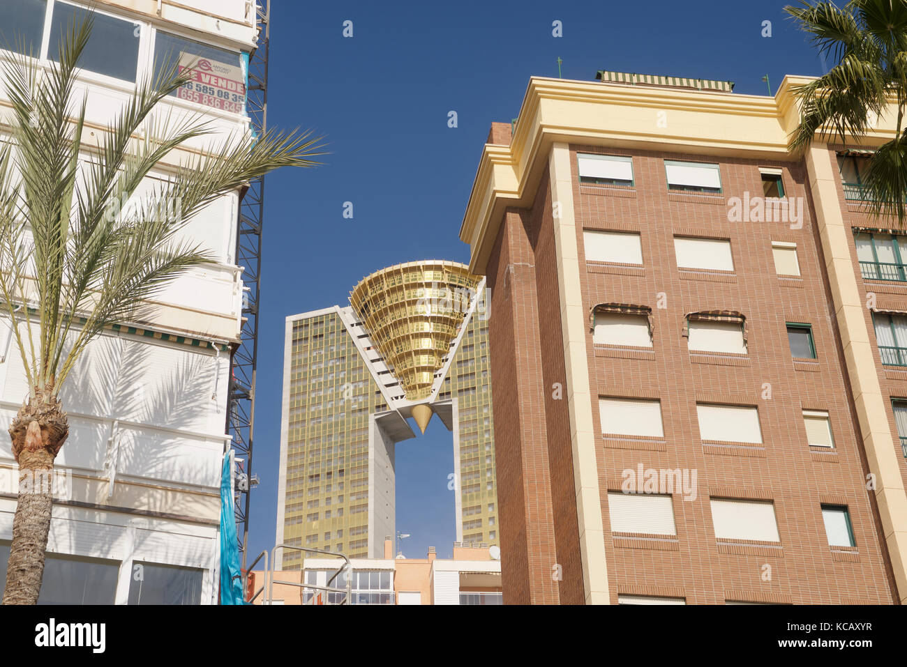 The Intempo skyscraper at Benidorm, Alicante, Spain Stock Photo - Alamy