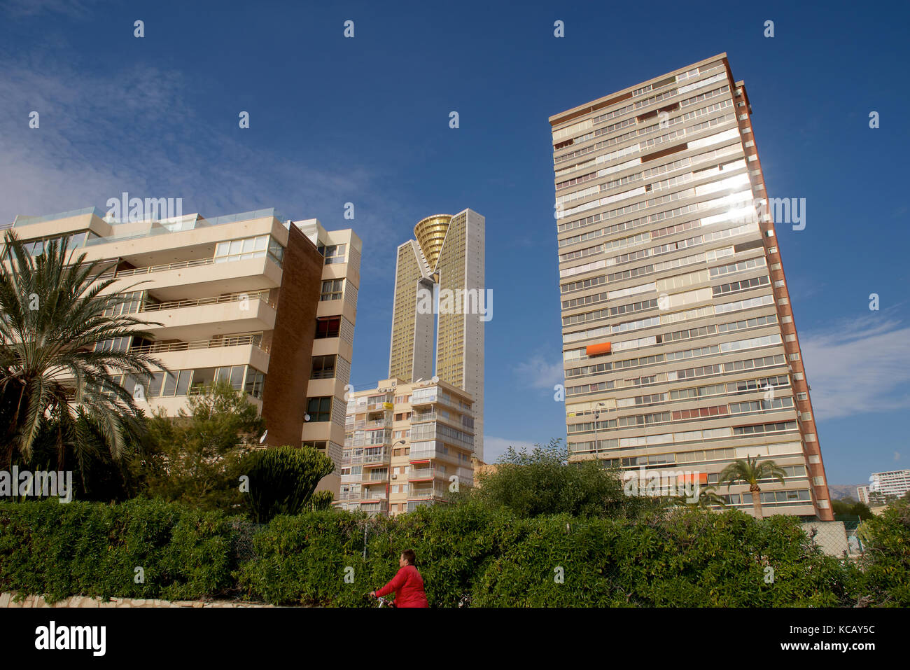 The Intempo skyscraper at Benidorm, Alicante, Spain Stock Photo - Alamy