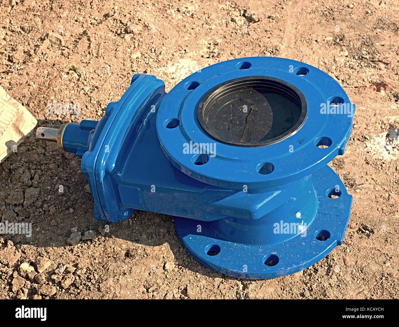 Detail of fittings, 150mm gate valves for drink water system. Repairing ...