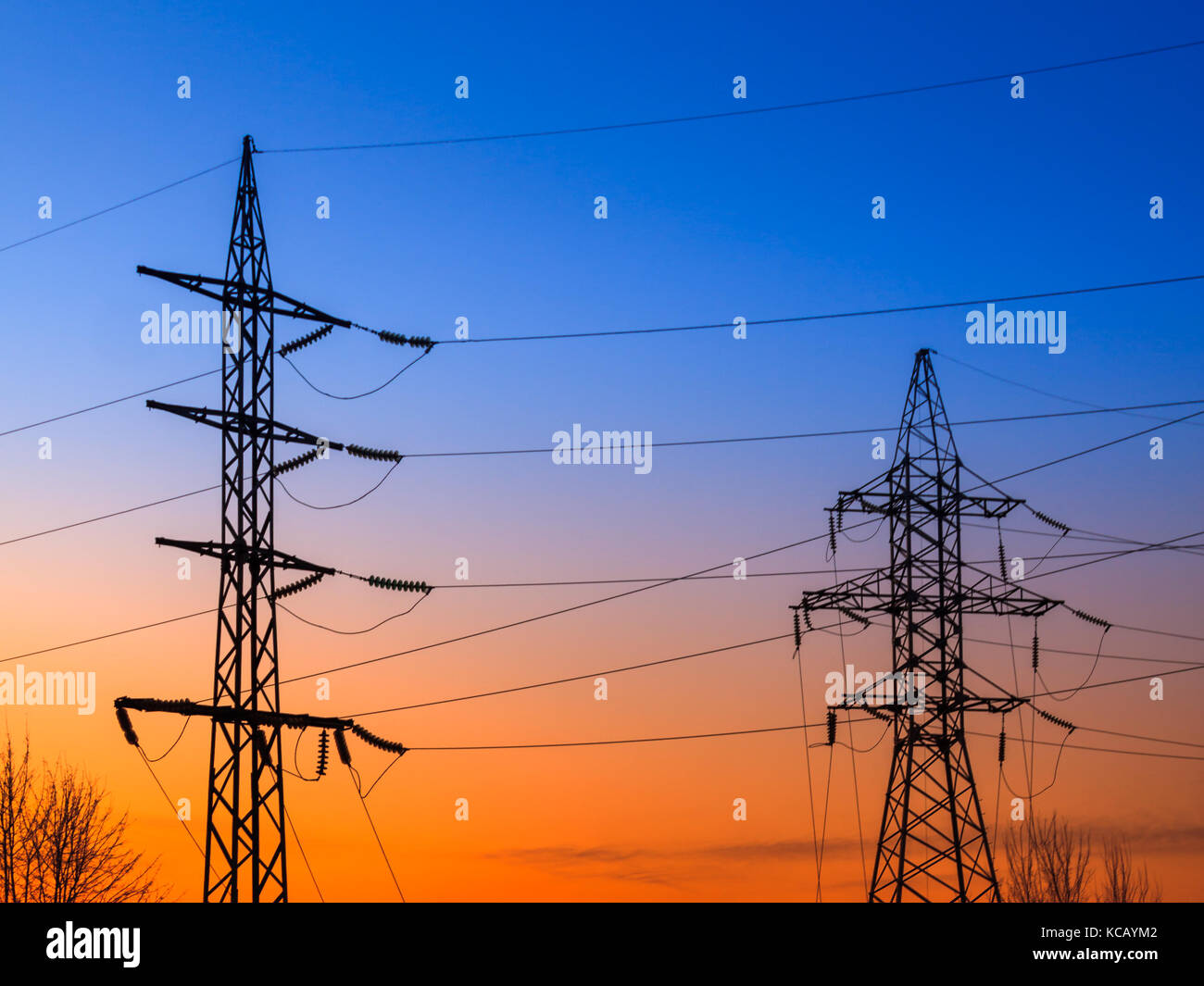 Electric pole damage hi-res stock photography and images - Alamy